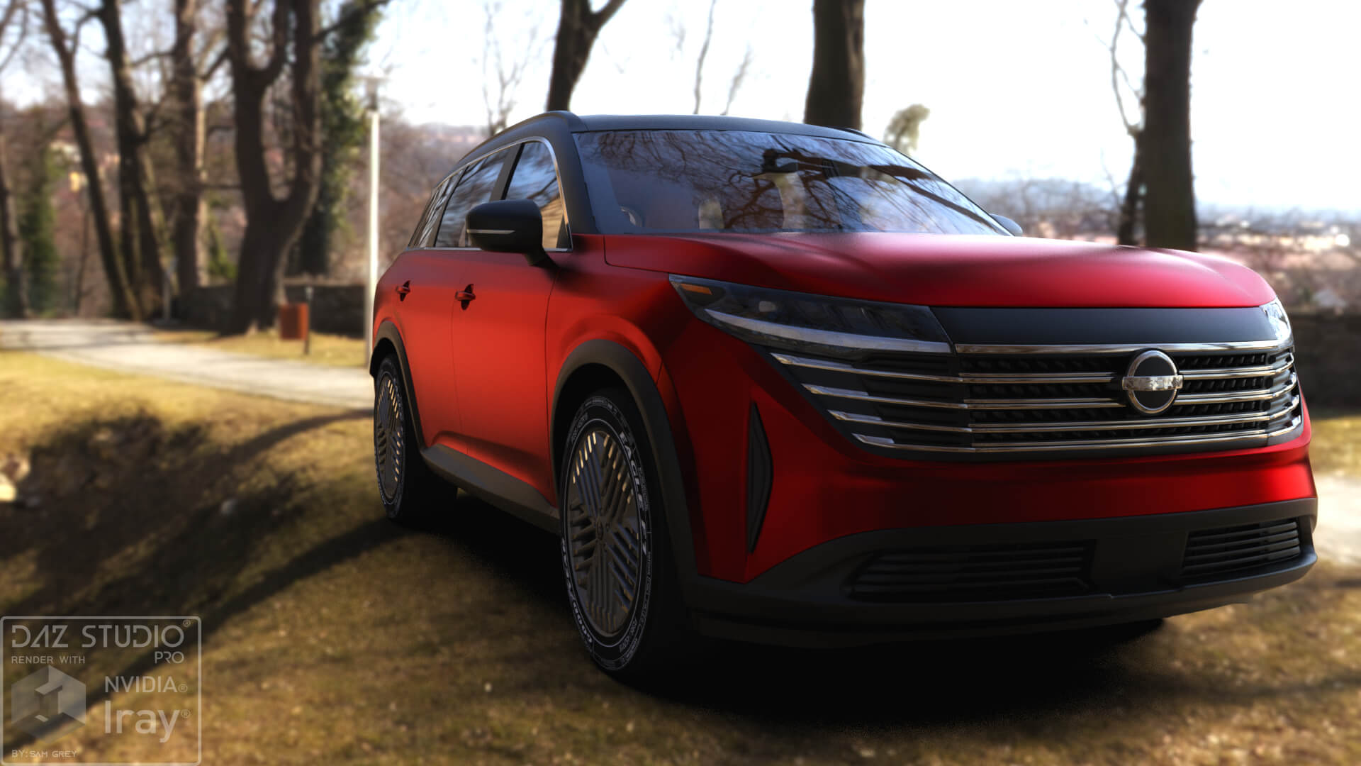 Nissan Pathfinder 2024 - 3D Model by nerdadantes