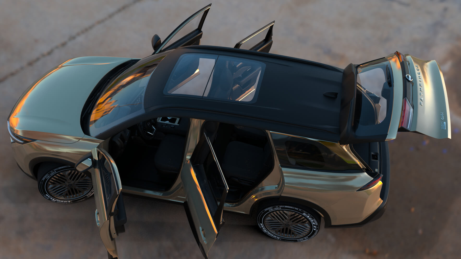 Nissan Pathfinder 2024 - 3D Model by nerdadantes