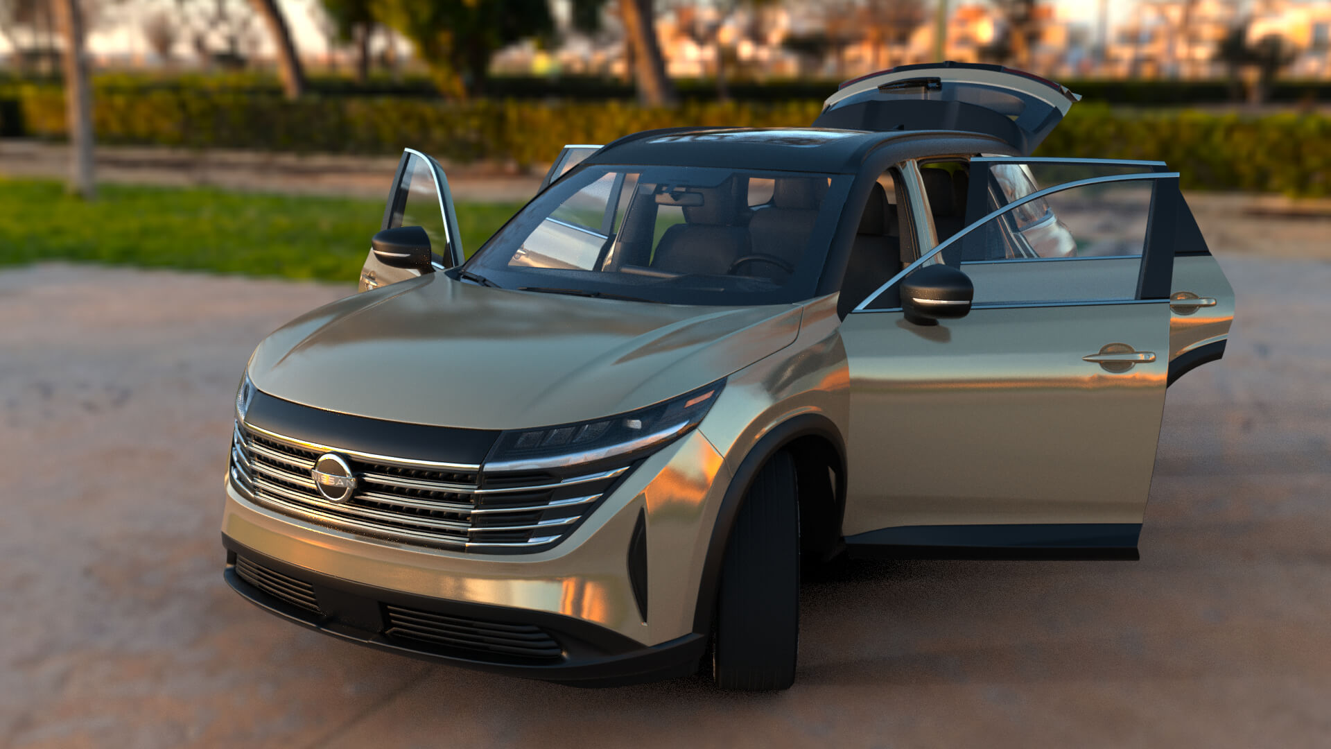 Nissan Pathfinder 2024 - 3D Model by nerdadantes