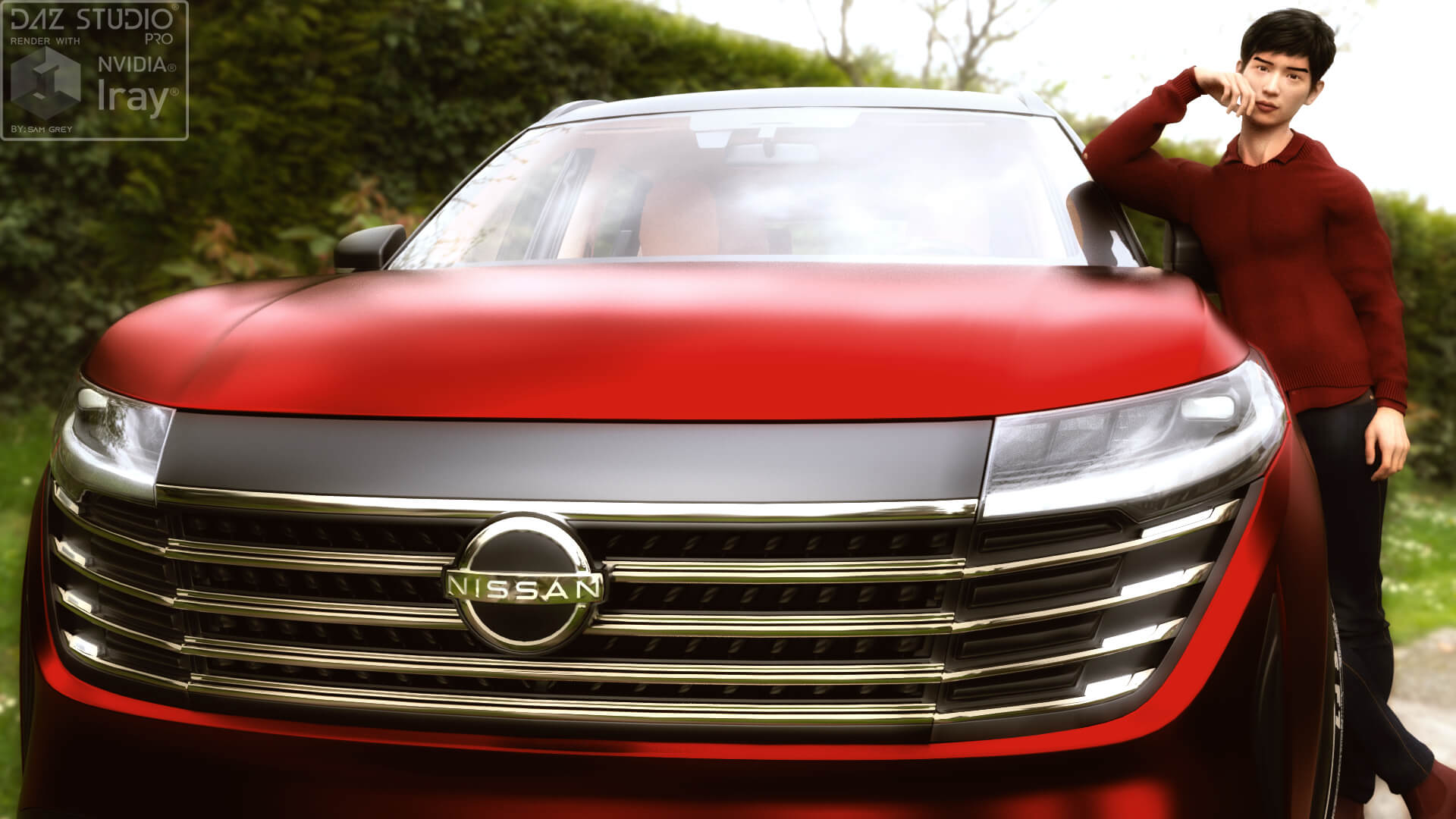 Nissan Pathfinder 2024 - 3D Model by nerdadantes