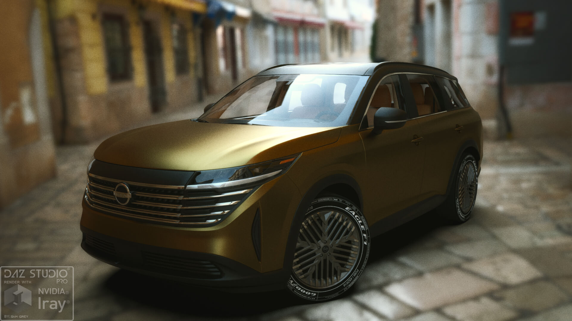 Nissan Pathfinder 2024 for DAZ by nerdadantes