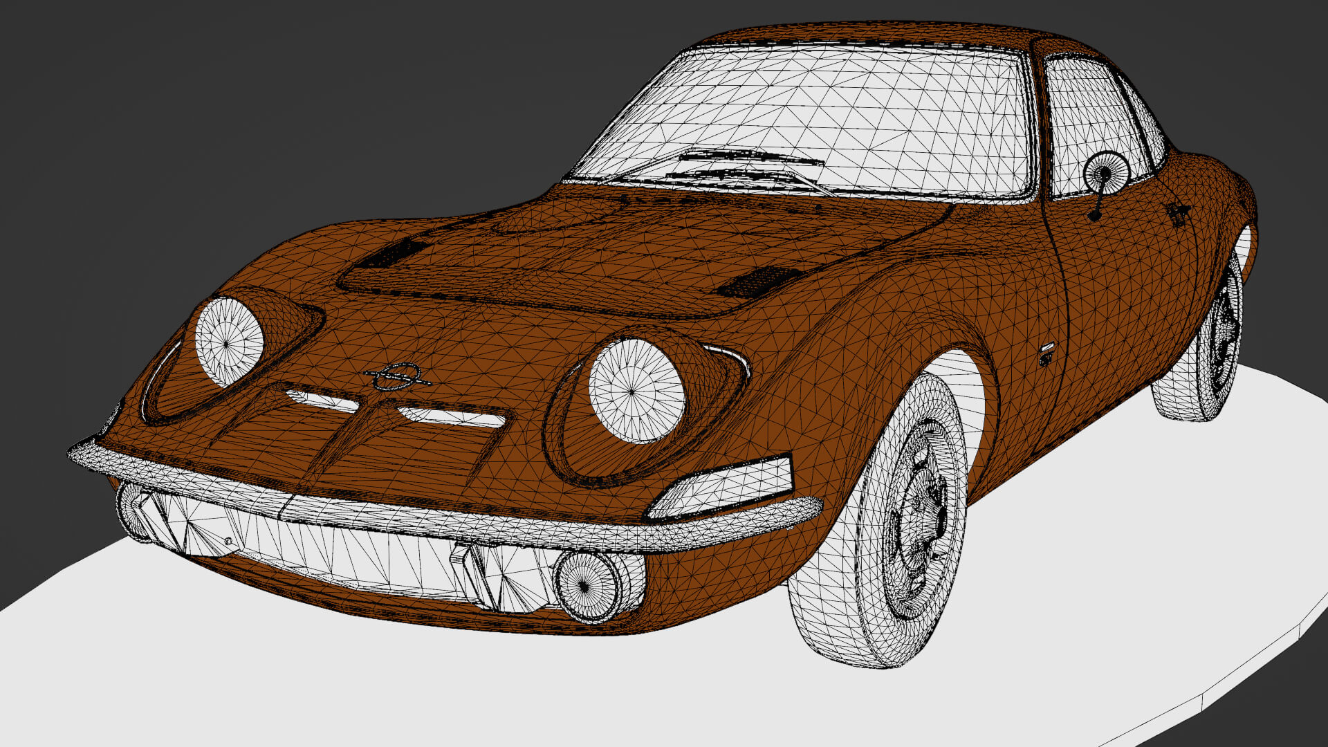 Opel GT 1968 for DAZ Studio by nerdadantes