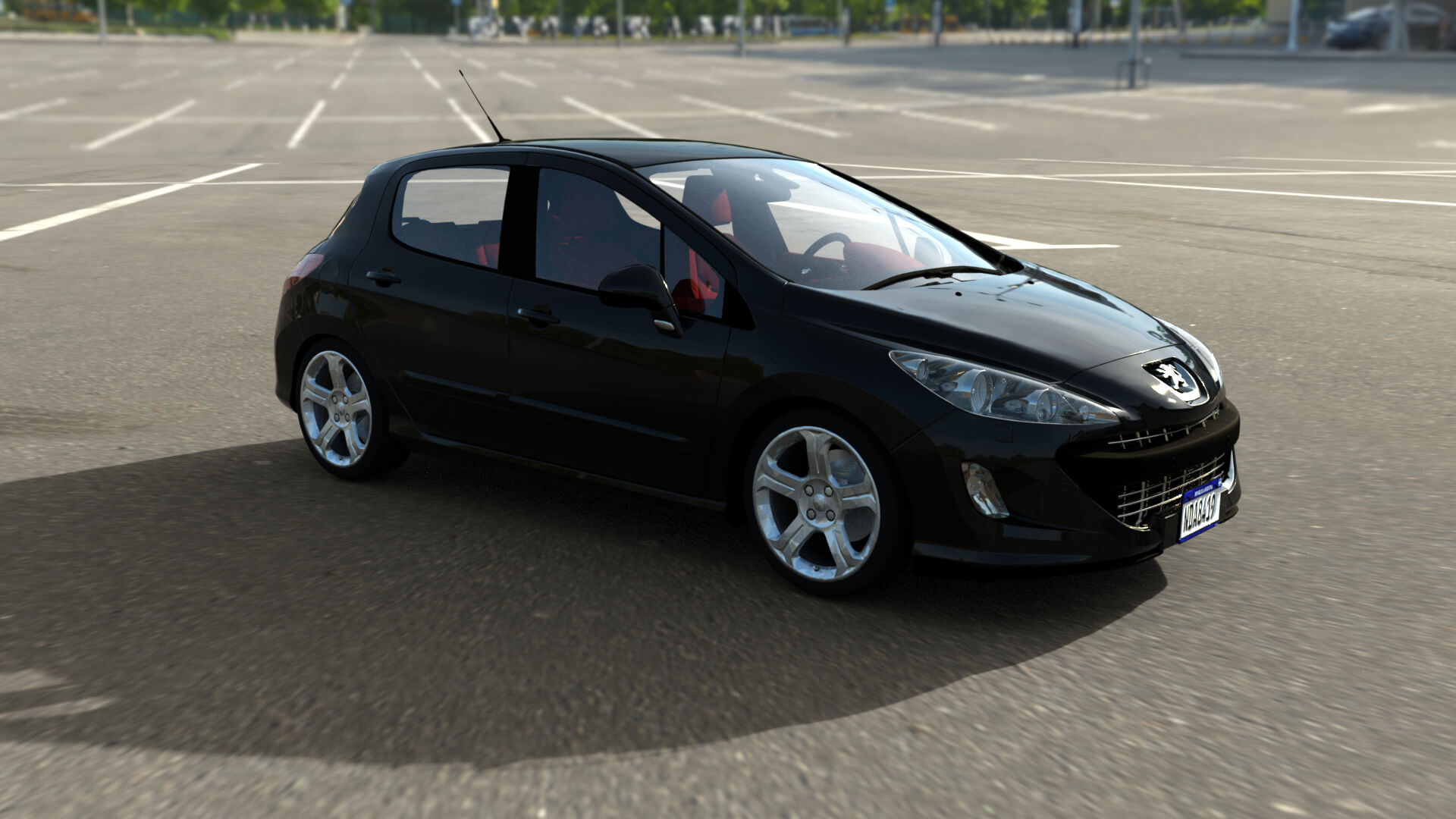 Peugeot 308 - 3D Model by nerdadantes