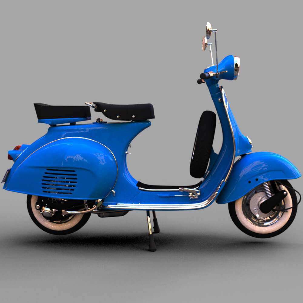 Piaggio Vespa 1961 - 3D Model by nerdadantes