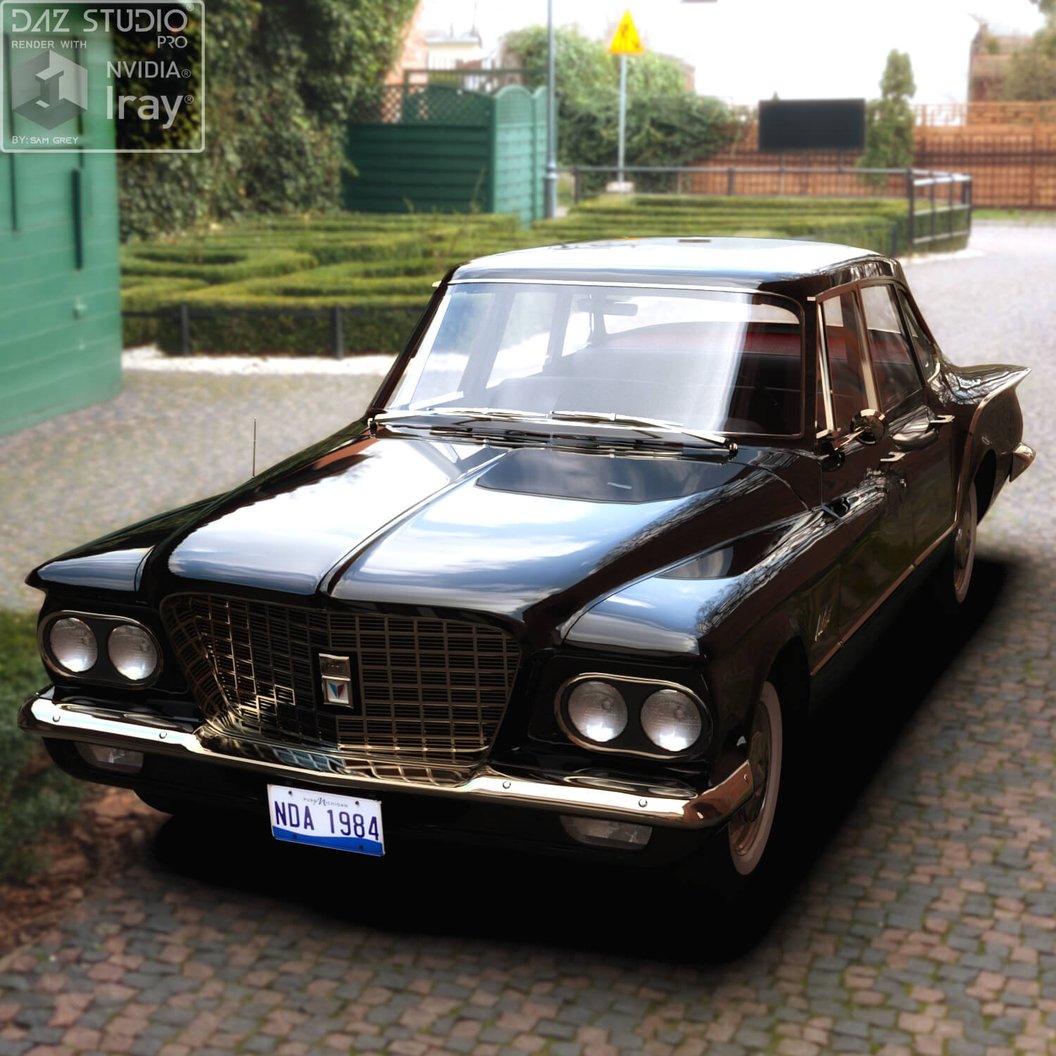 Plymouth Valiant 1960 - 3D Model by nerdadantes