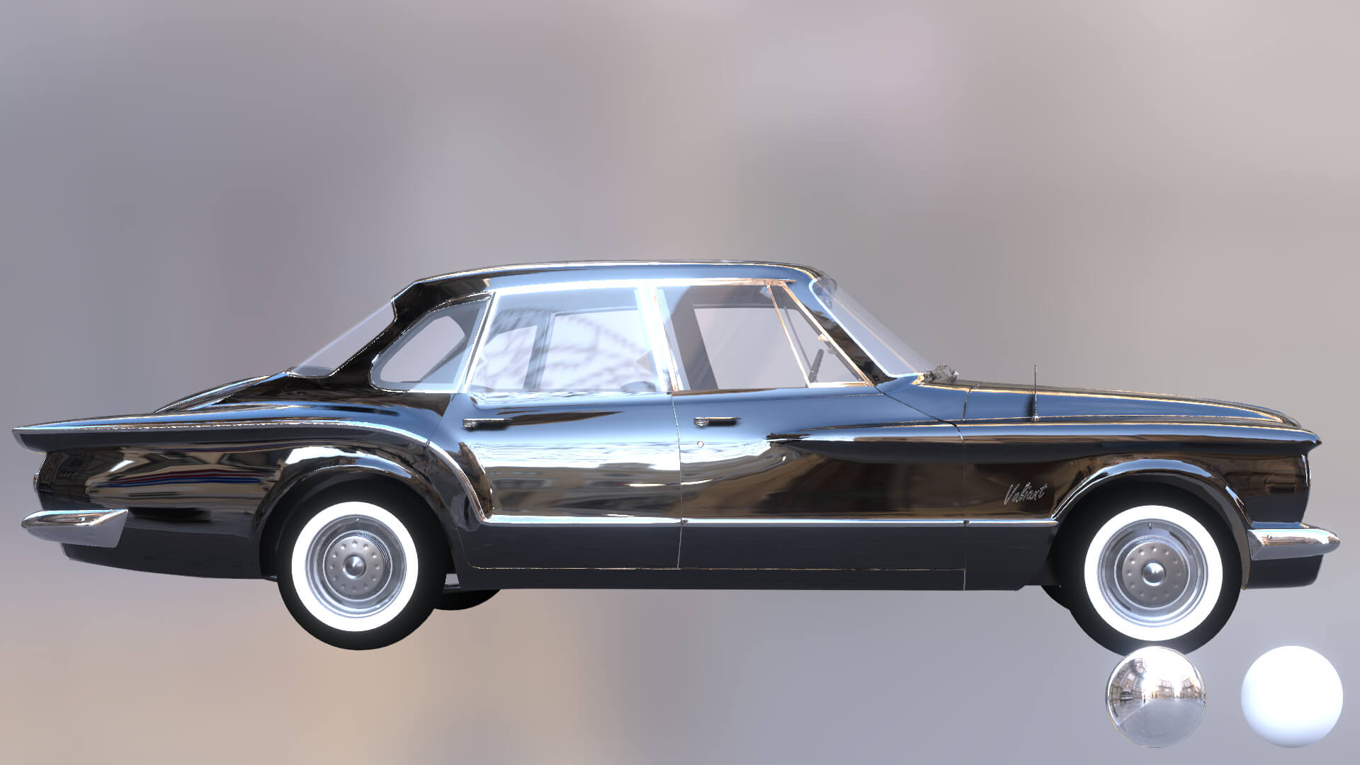 Plymouth Valiant 1960 - 3D Model by nerdadantes