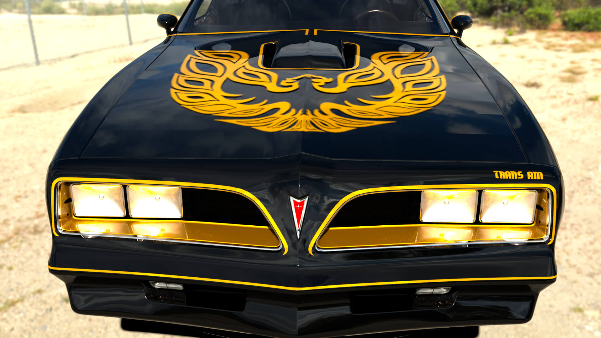Pontiac Firebird Trans Am 1977 - 3D Model by nerdadantes