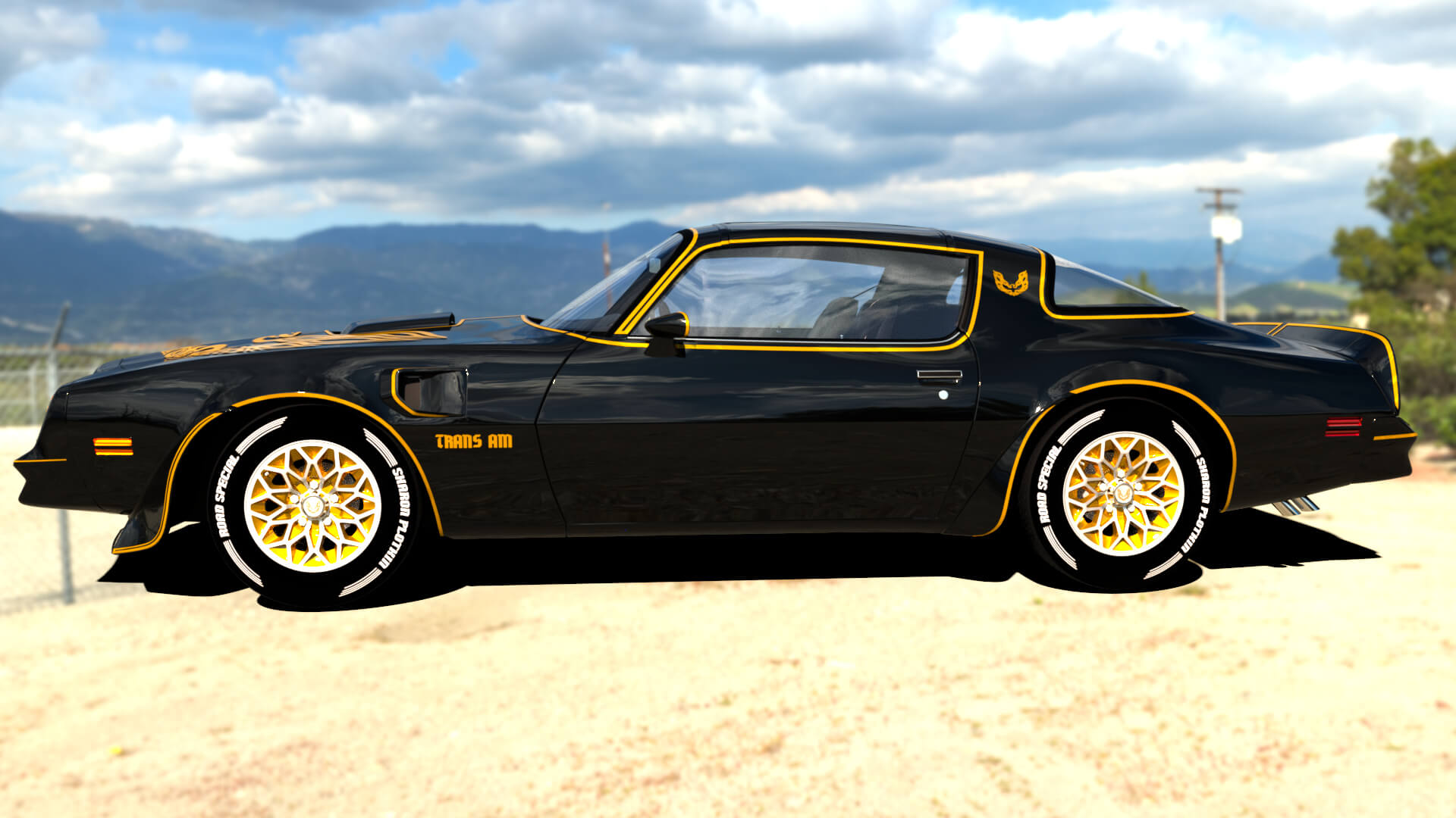 Pontiac Firebird Trans Am 1977 - 3D Model by nerdadantes