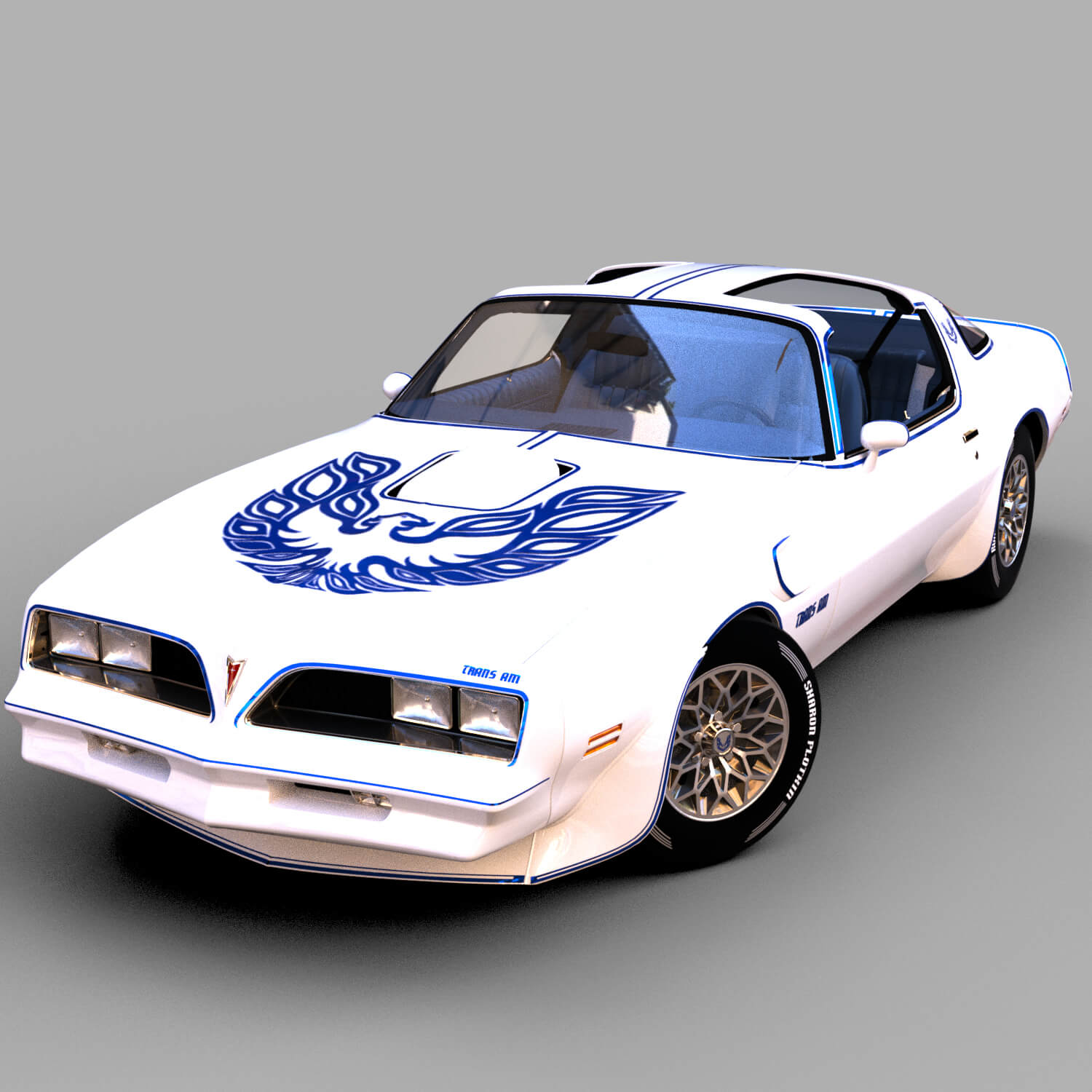 Pontiac Firebird Trans Am 1977 - Daz Content by nerdadantes