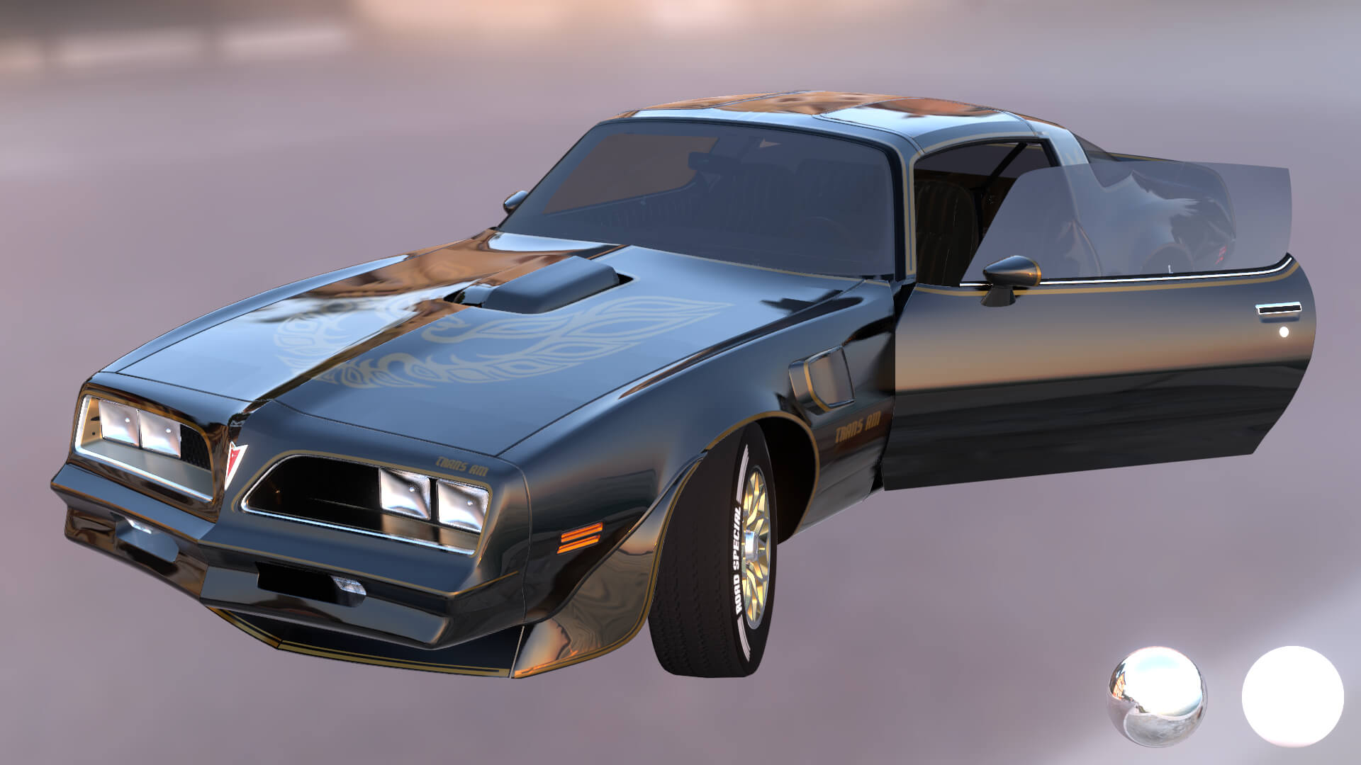 Pontiac Firebird Trans Am 1977 - Daz Content by nerdadantes