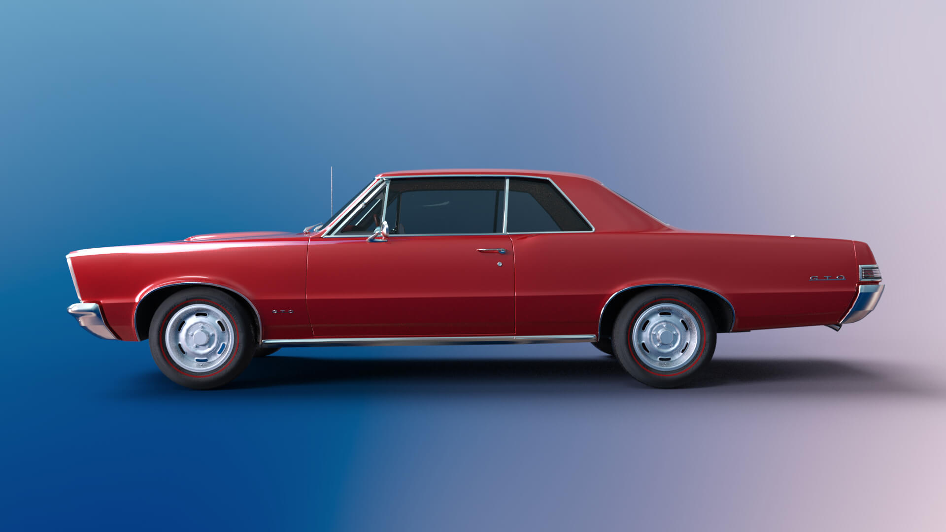 Pontiac GTO 1965 - 3D Model by nerdadantes