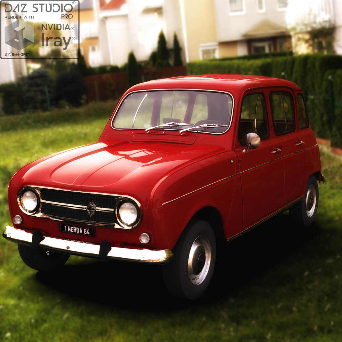 Renault 3D Model by nerdadantes