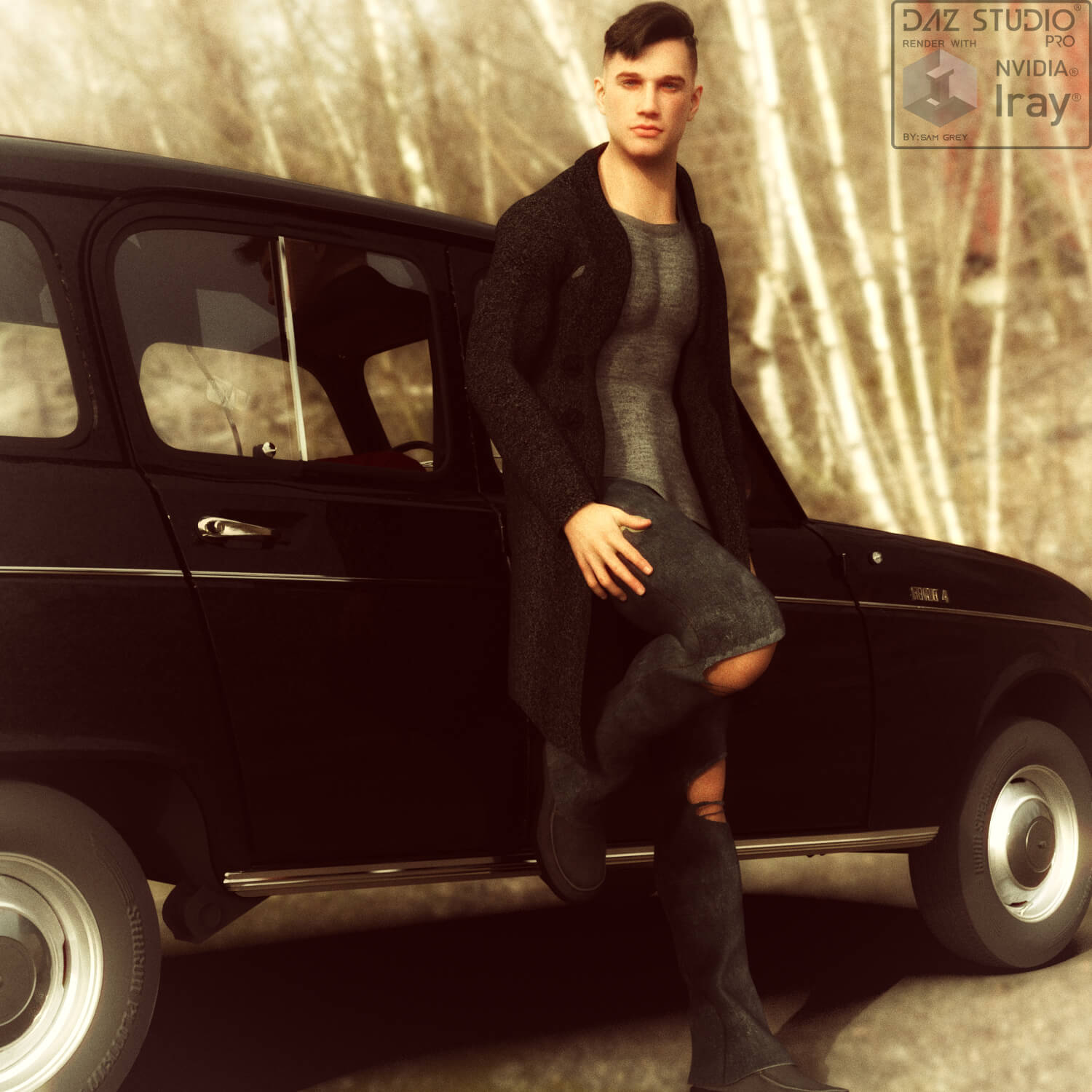 Renault for DAZ Studio by nerdadantes