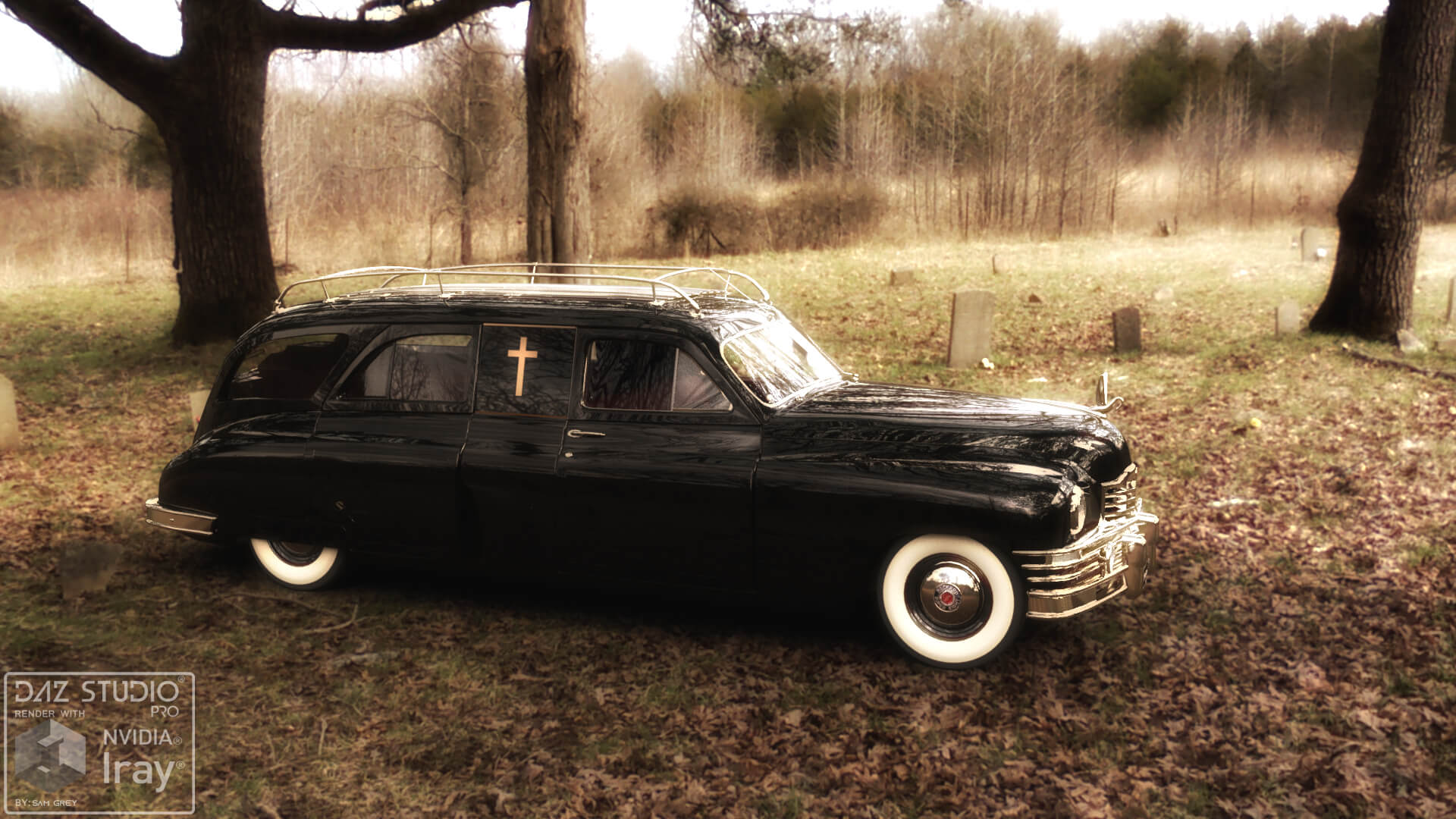 Sedan 1948 (Hearse) - 3D Model by nerdadantes