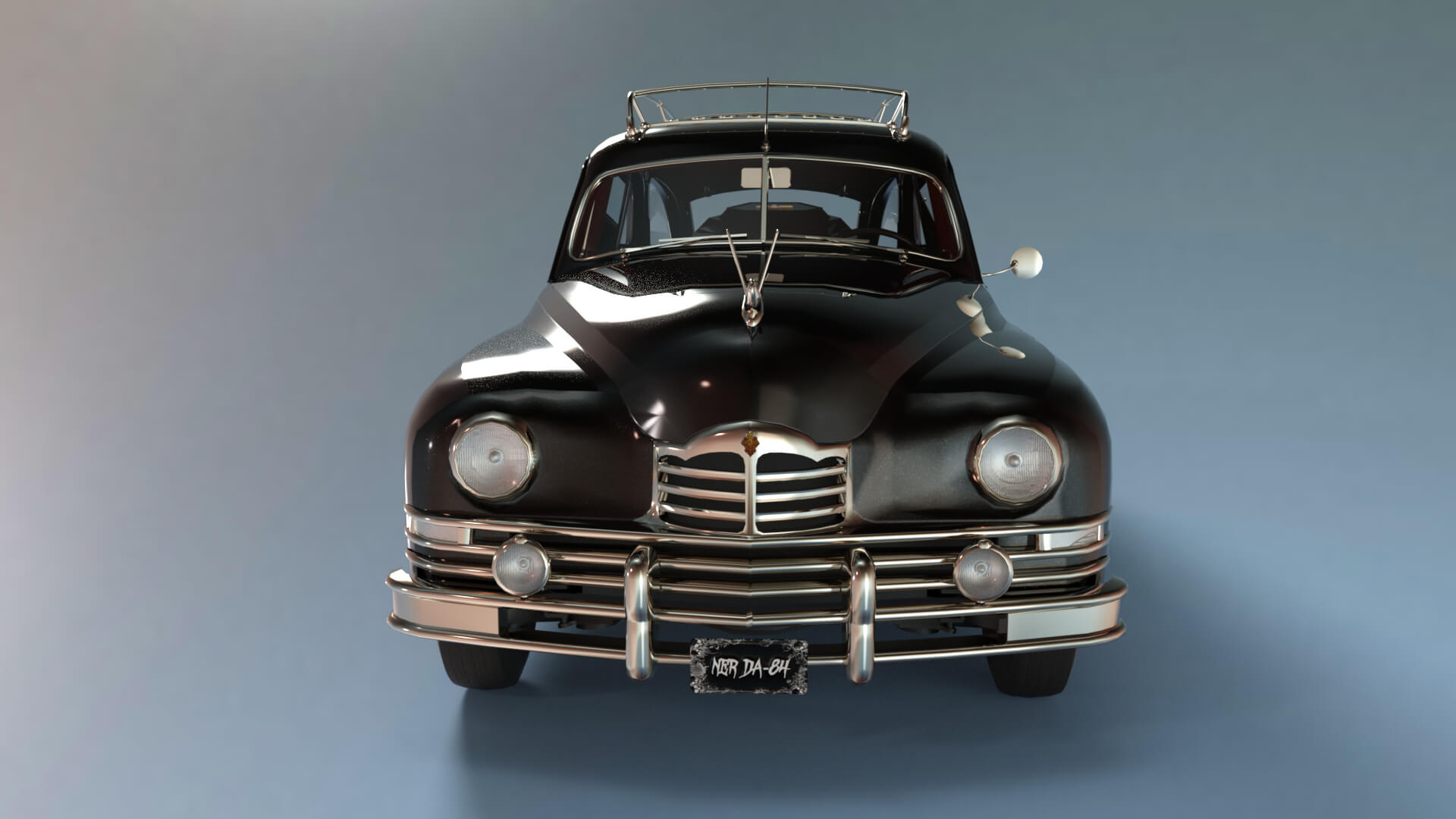 Sedan 1948 (Hearse) - 3D Model by nerdadantes