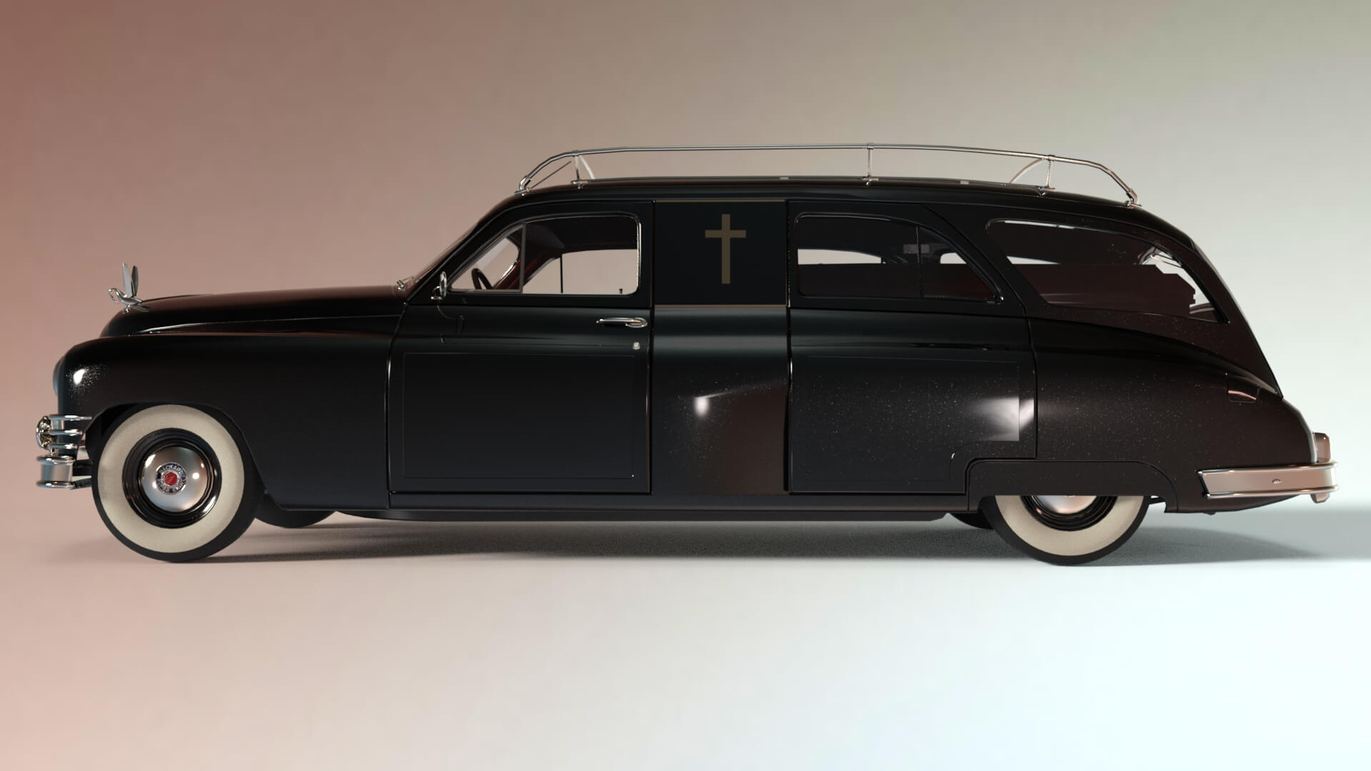 Sedan 1948 (Hearse) - 3D Model by nerdadantes