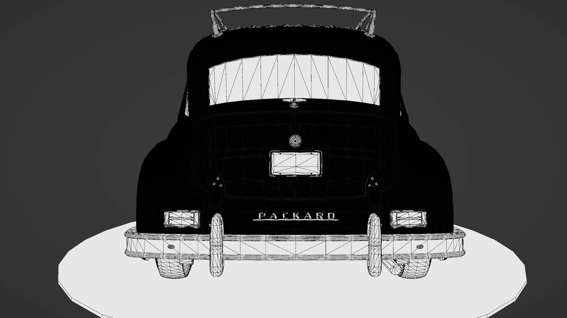 Sedan 1948 (Hearse) - 3D Model by nerdadantes