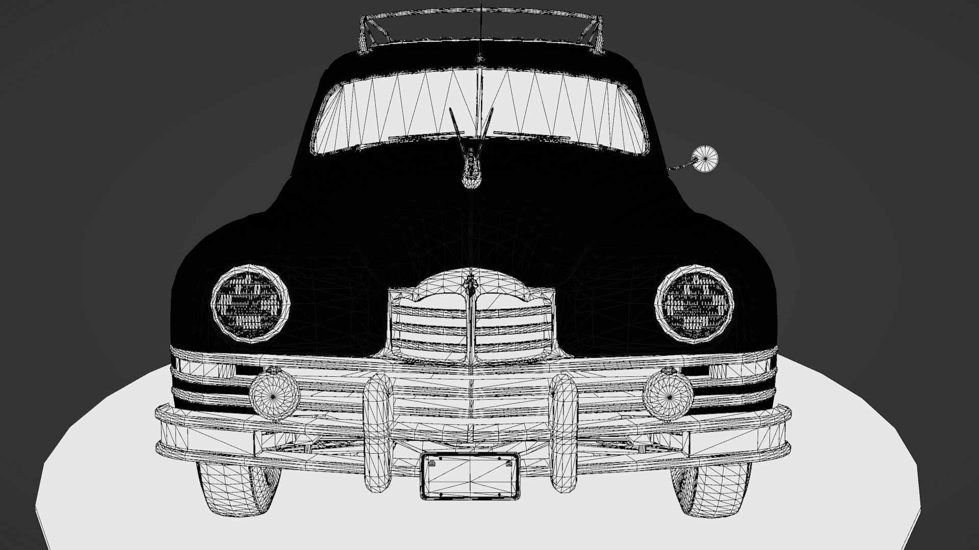 Sedan 1948 (Hearse) - 3D Model by nerdadantes