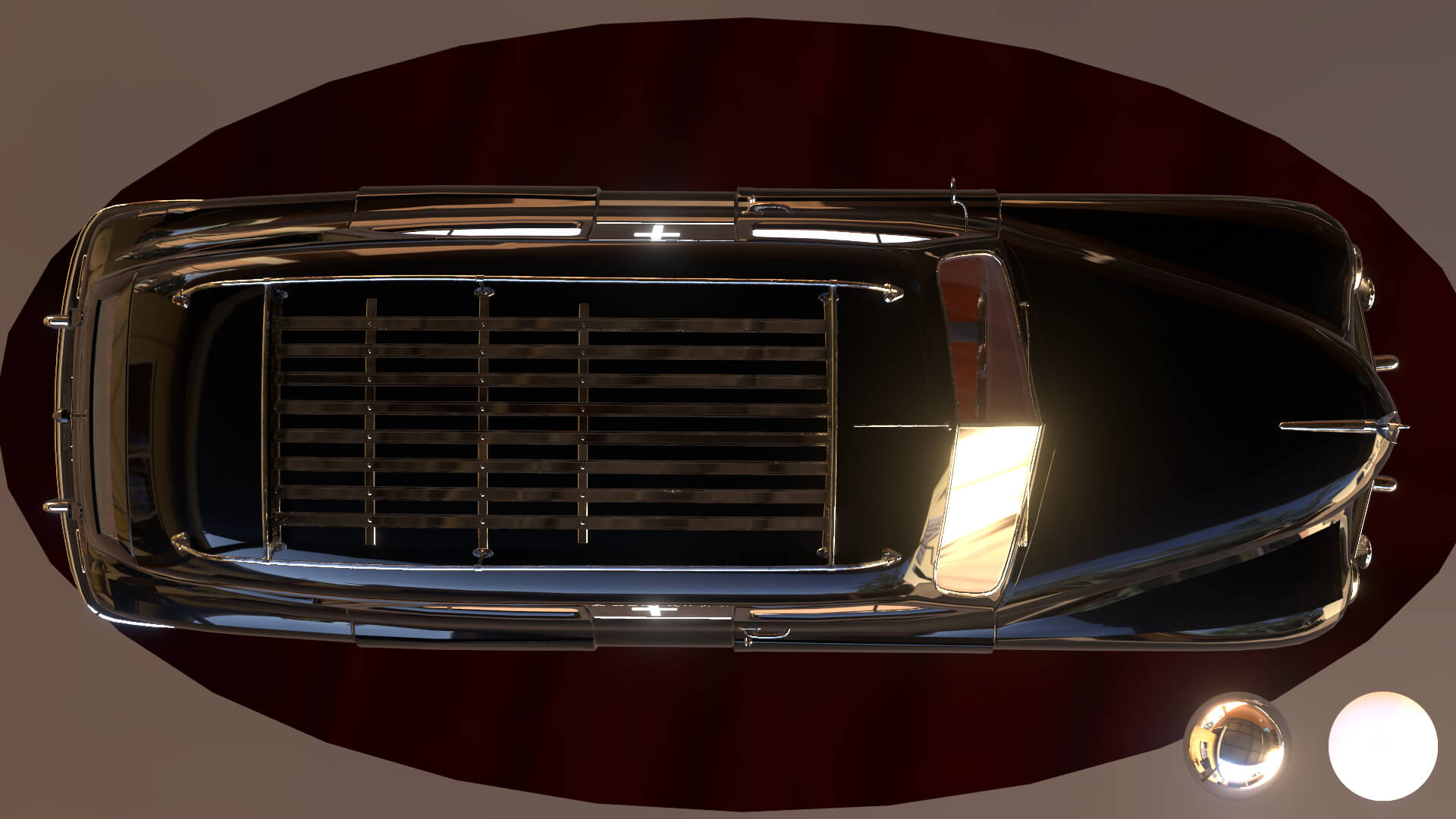 Sedan 1948 (Hearse) - 3D Model by nerdadantes