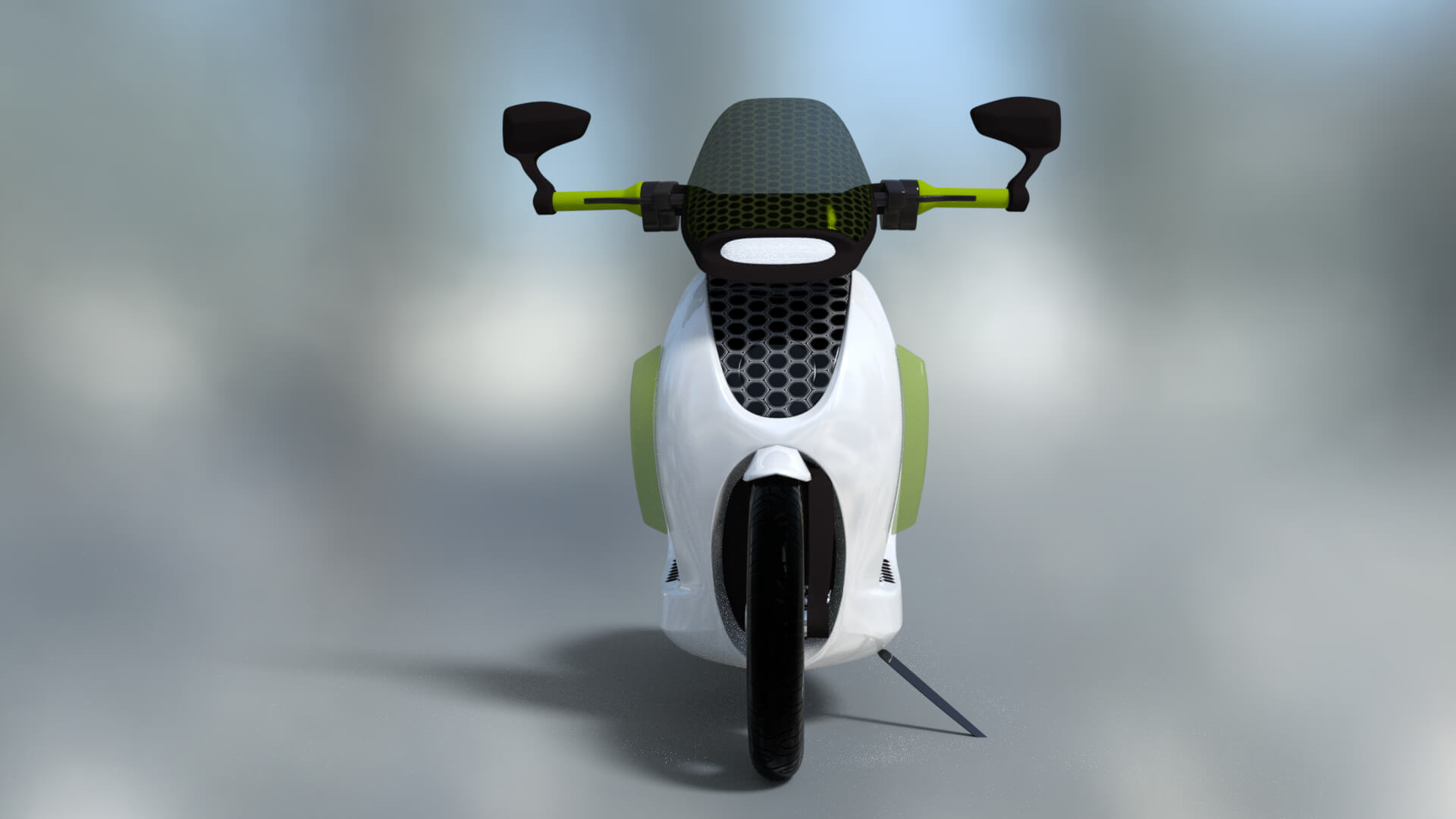 Smart E-Scooter 2023 3D Model by nerdadantes