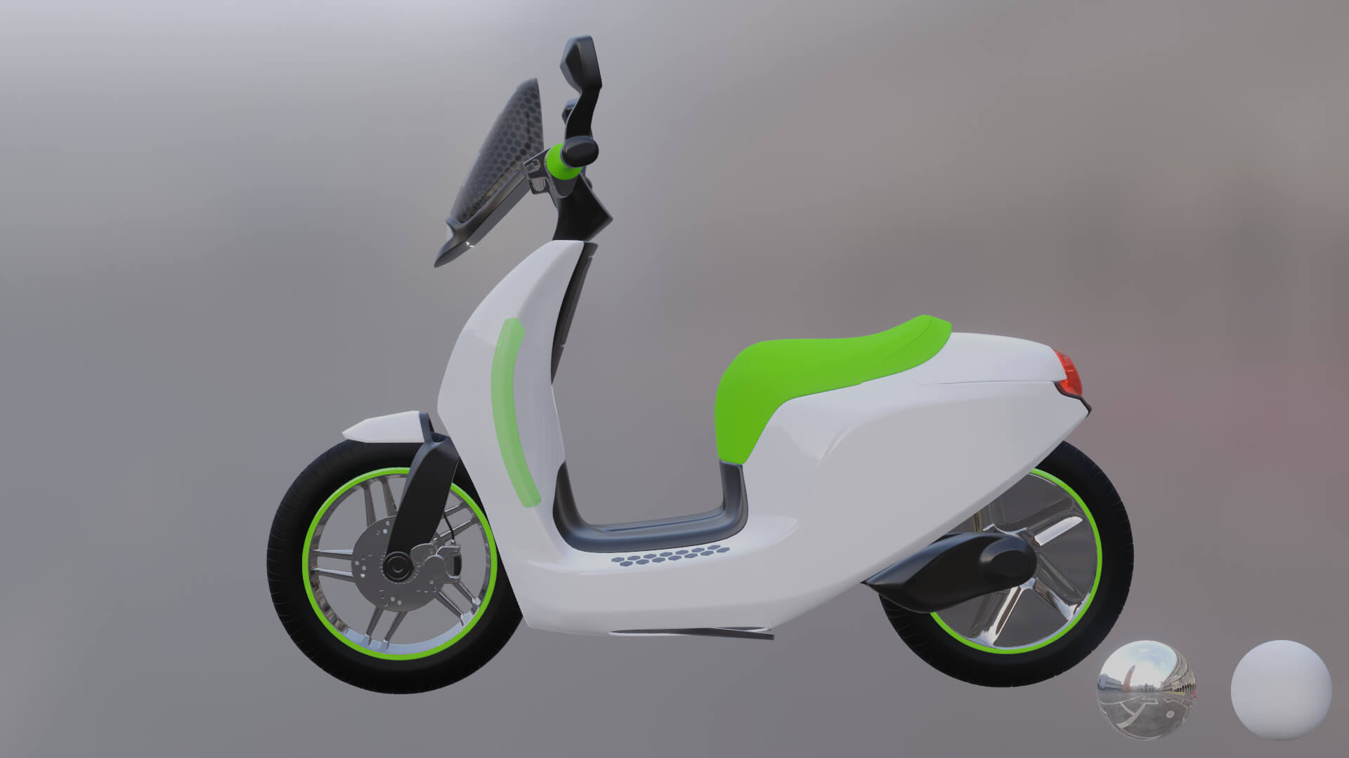 Smart E-Scooter 2023 3D Model by nerdadantes