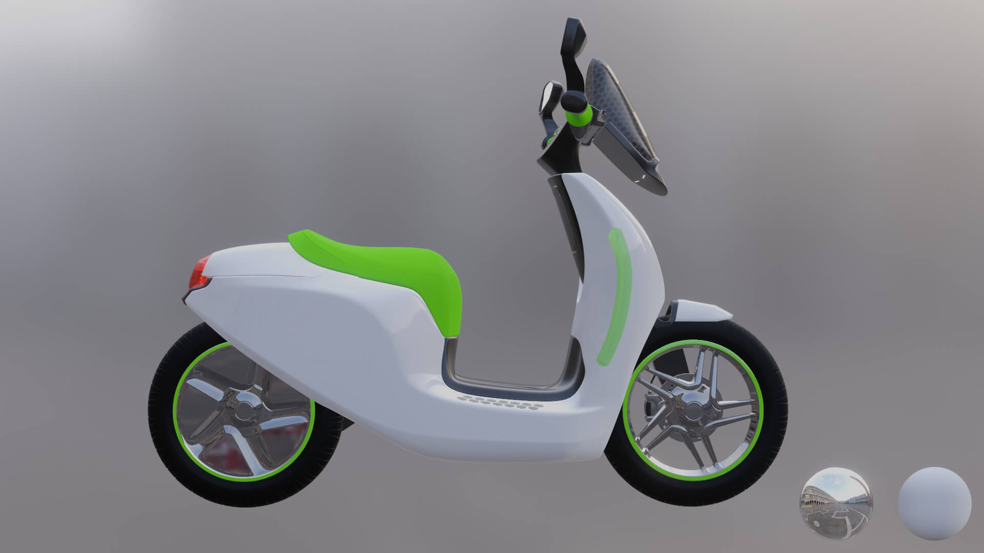 Smart E-Scooter 2023 3D Model by nerdadantes
