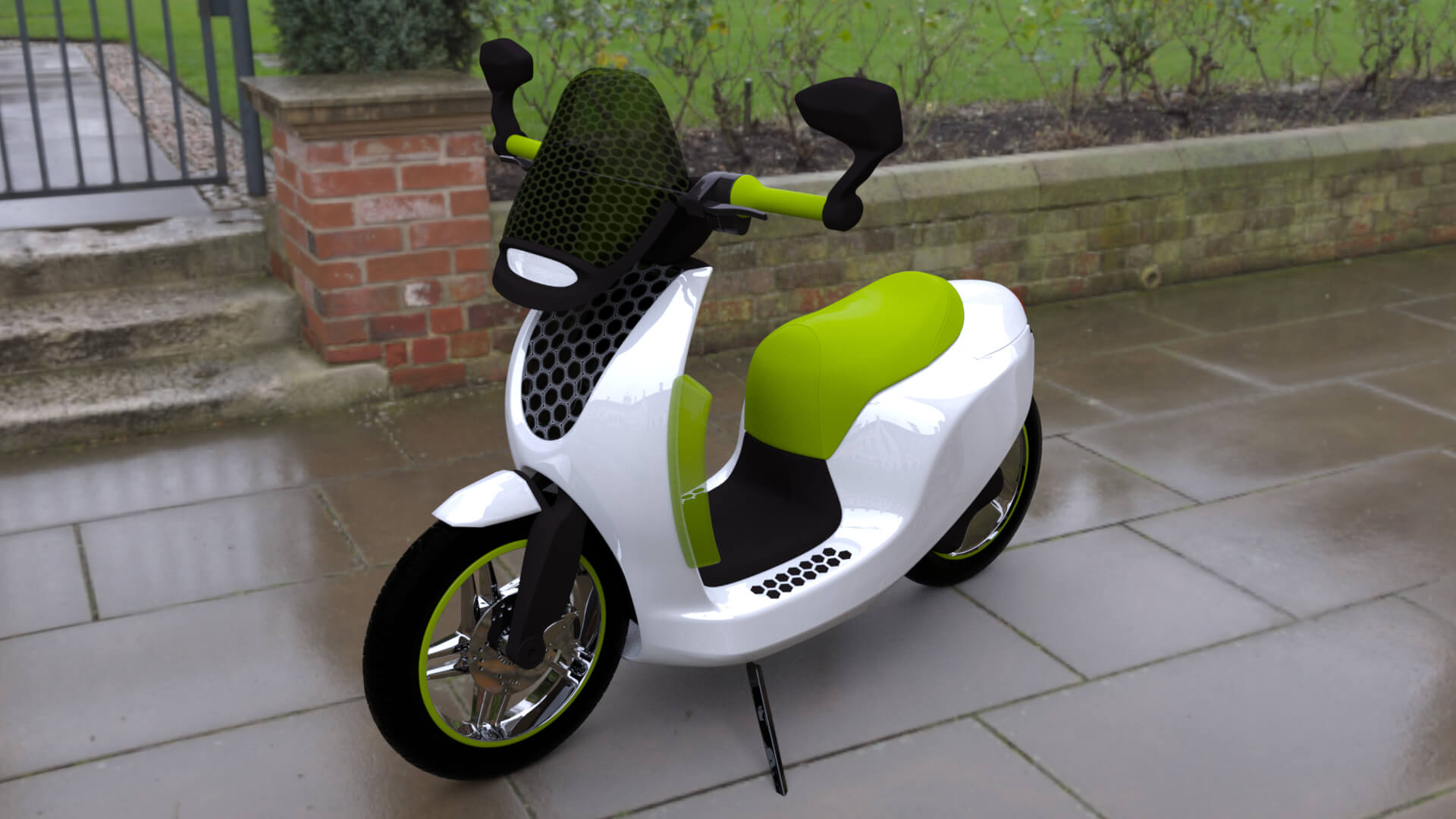 Smart E-Scooter 2023 Daz Content by nerdadantes