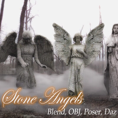 3D Models | Statues | Angels | RenderHub