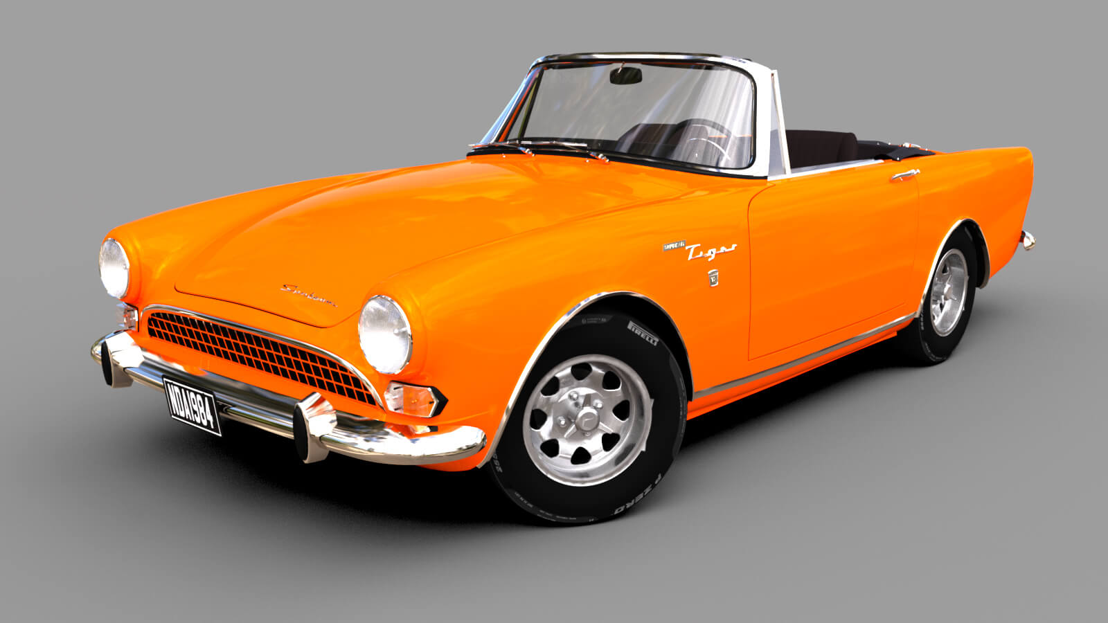 Sunbeam Tiger 1967 - 3D Model by nerdadantes