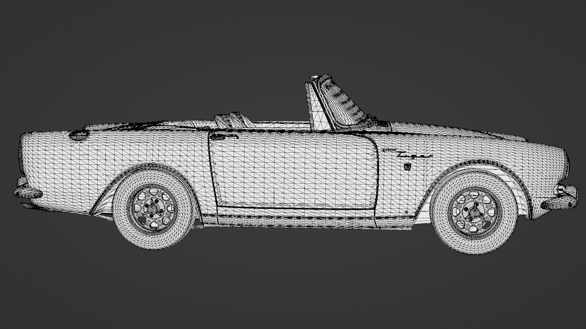 Sunbeam Tiger 1967 - 3D Model by nerdadantes