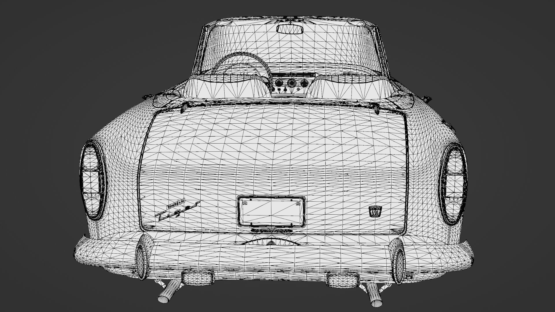 Sunbeam Tiger 1967 - 3D Model by nerdadantes