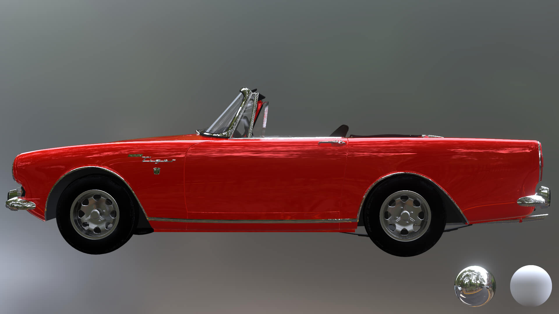 Sunbeam Tiger 1967 - 3D Model by nerdadantes