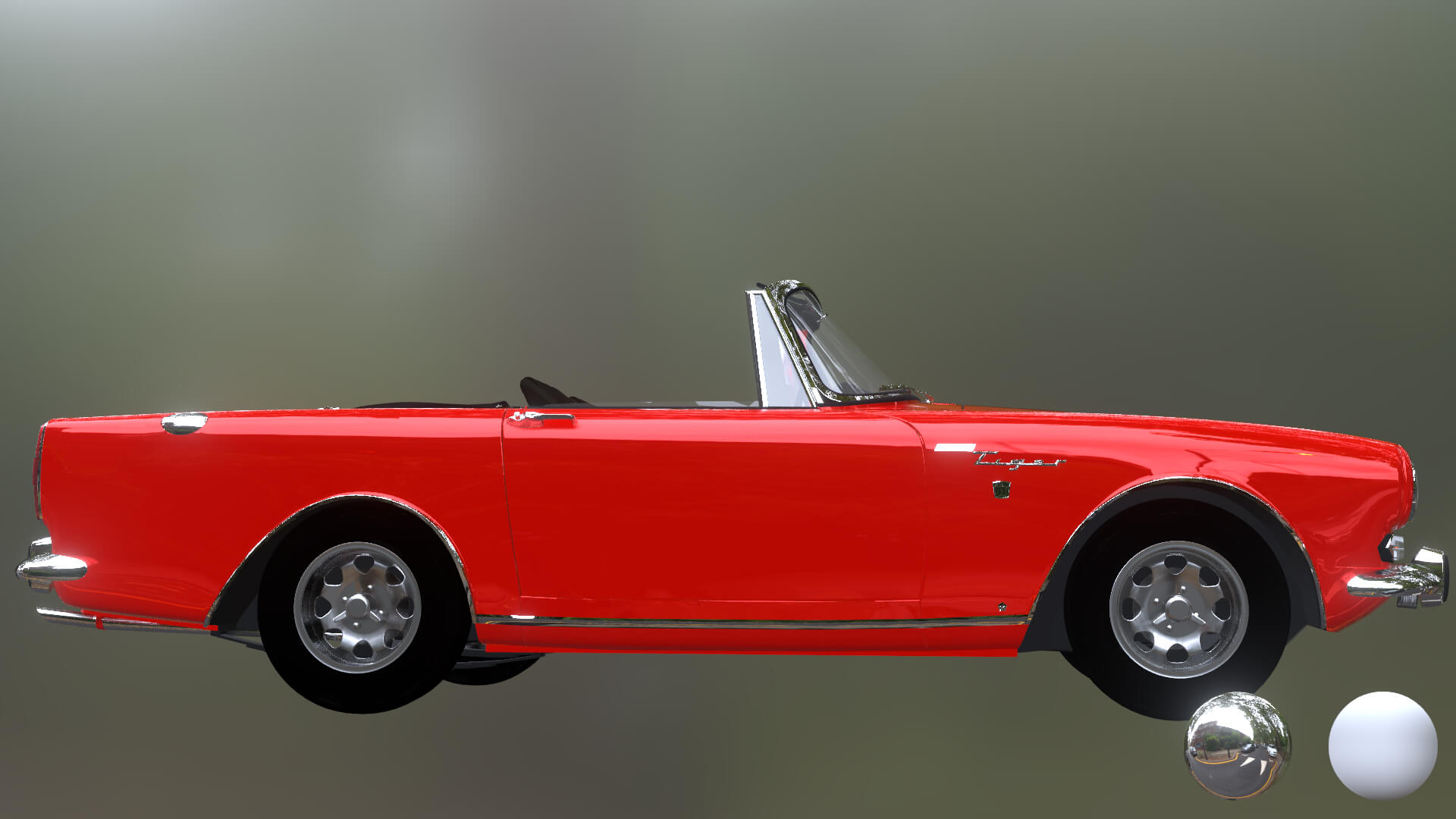 Sunbeam Tiger 1967 - 3D Model by nerdadantes