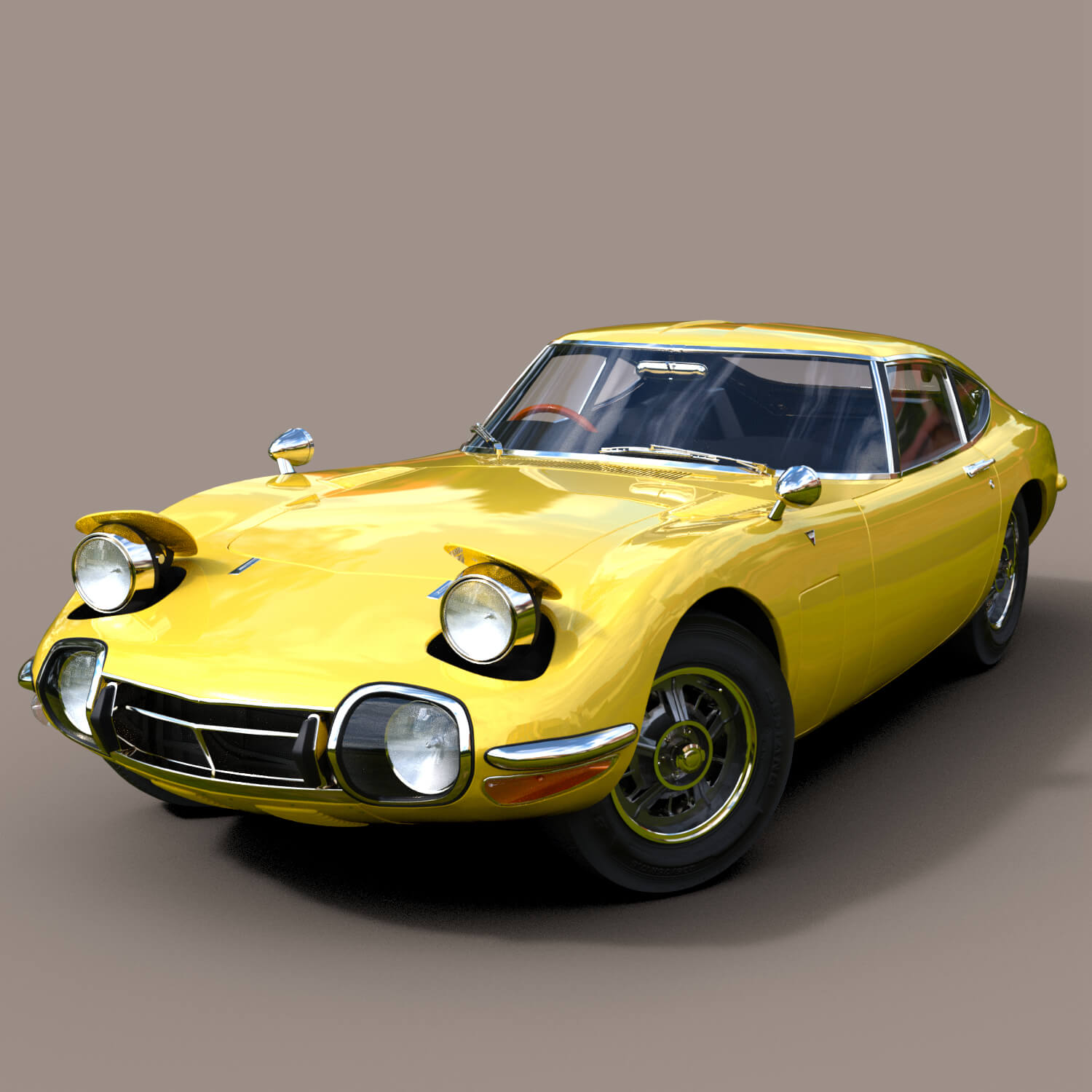 Toyota 2000gt - 3D Model by nerdadantes