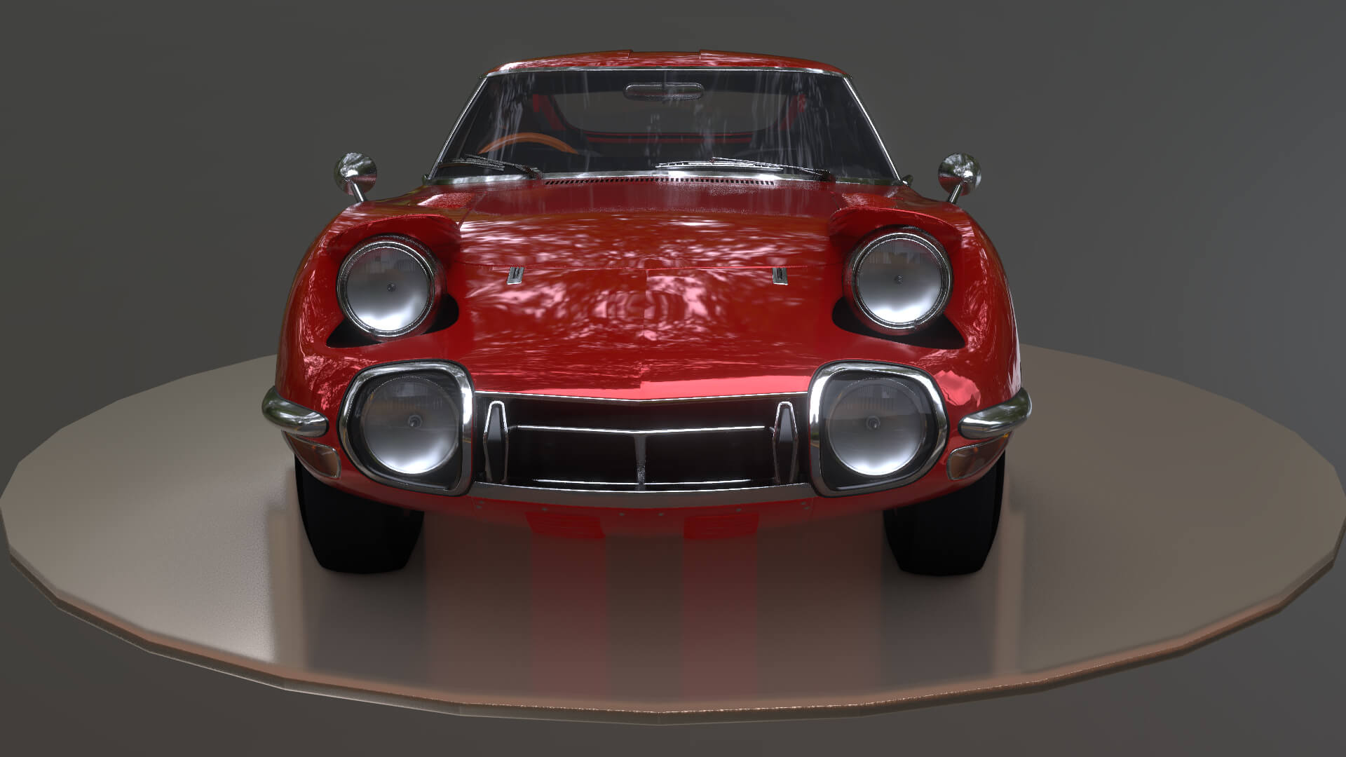 Toyota 2000gt - 3D Model by nerdadantes