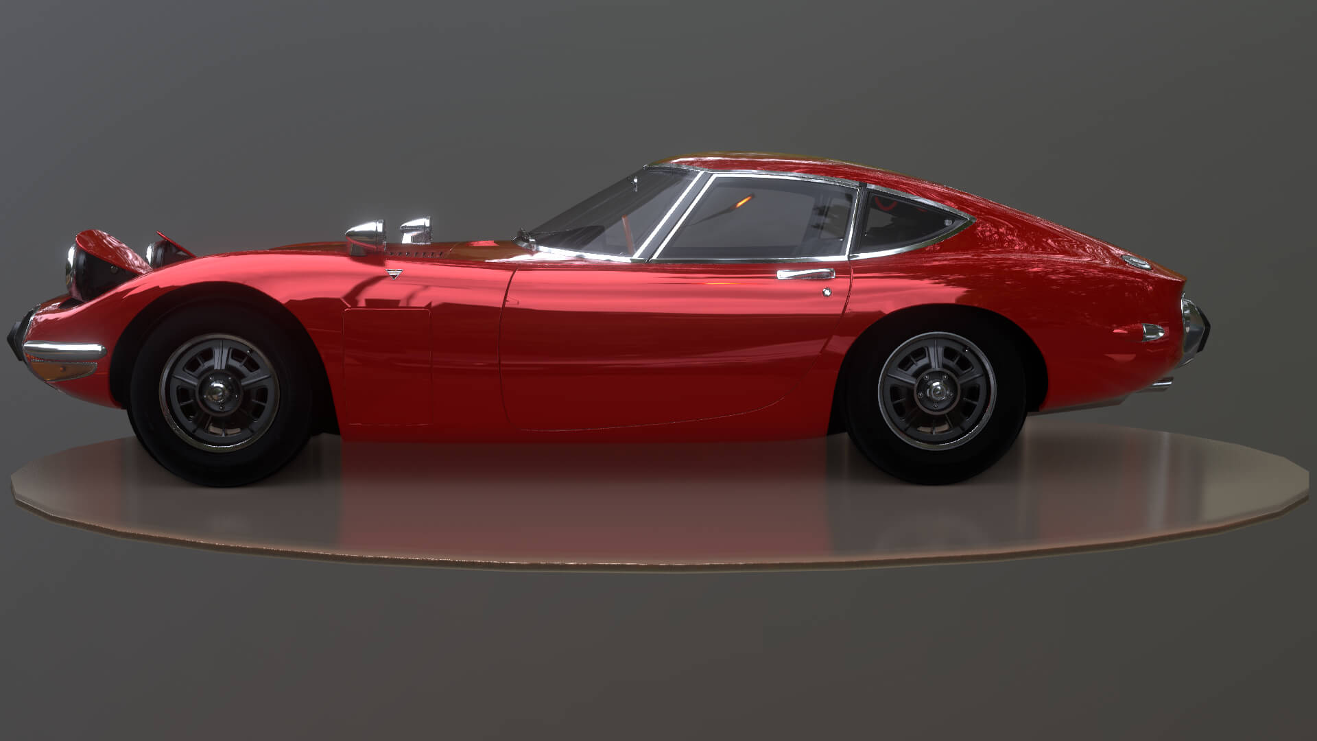 Toyota 2000gt - 3D Model by nerdadantes
