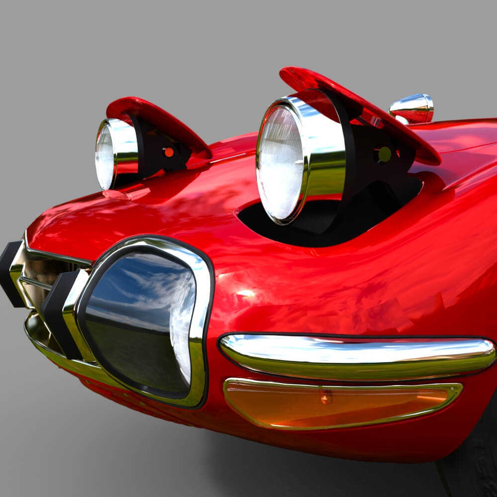 Toyota 2000Gt 1969 for DAZ Studio by nerdadantes