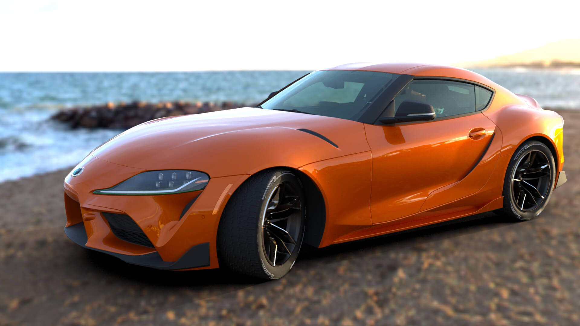 Toyota GR Supra 2020 for DAZ Studio by nerdadantes