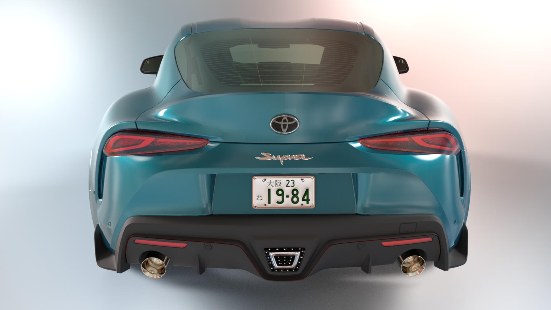 Toyota GR Supra 2020 - 3D Model by nerdadantes