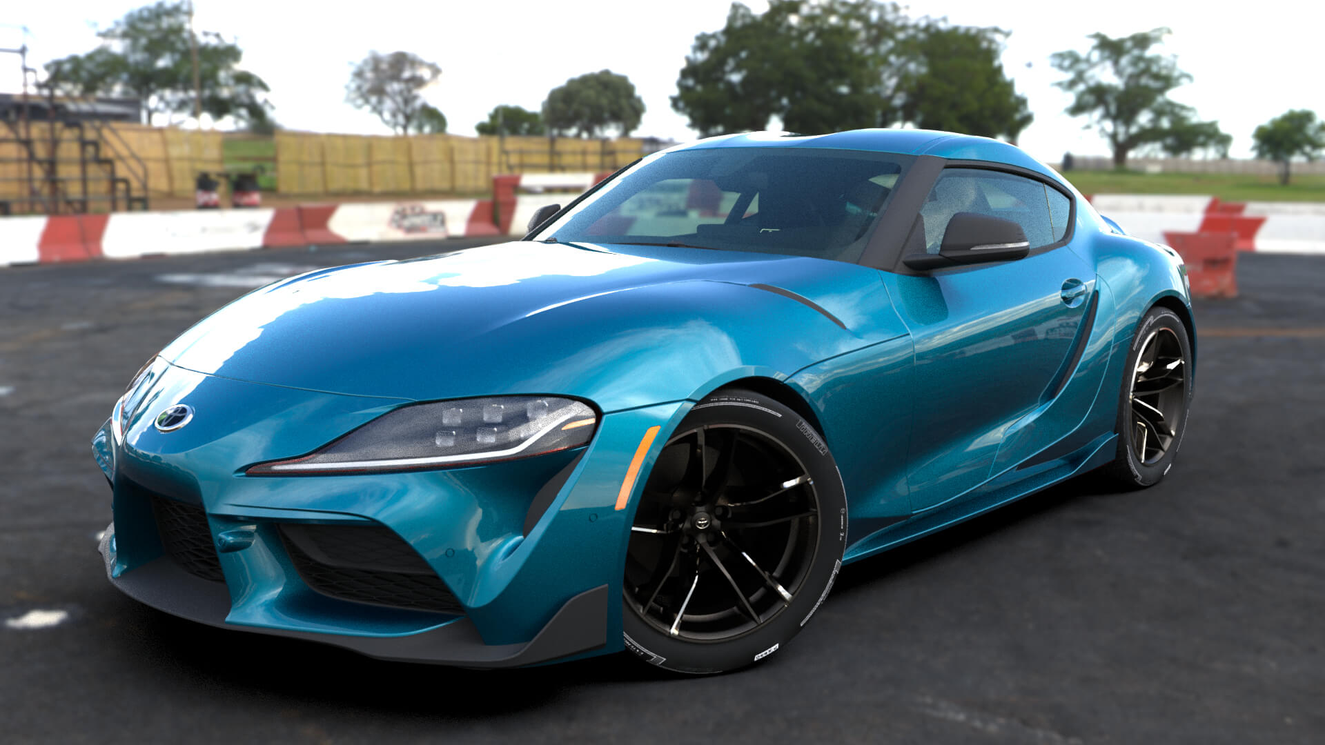 Toyota GR Supra 2020 - 3D Model by nerdadantes