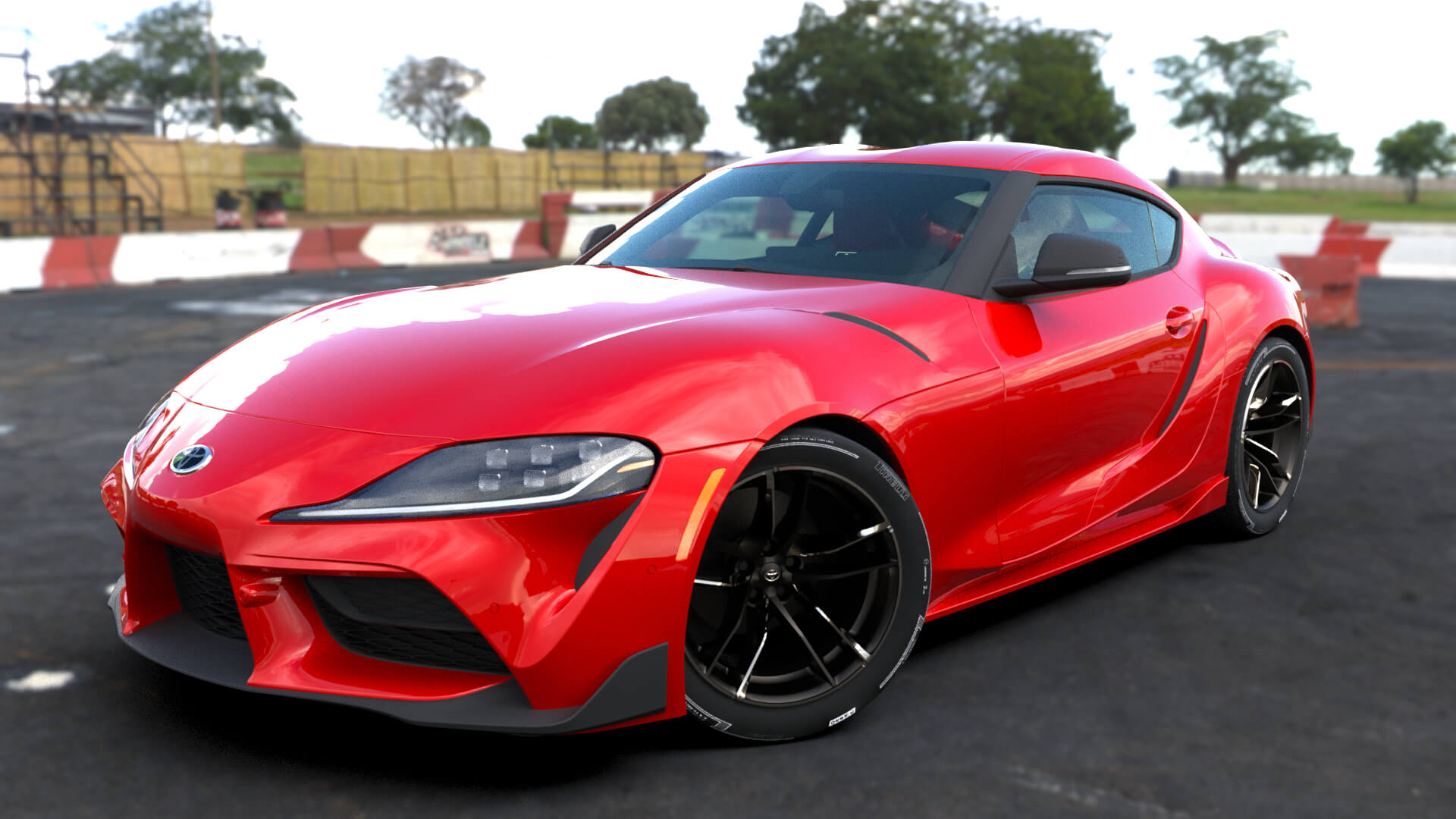 Toyota GR Supra 2020 - 3D Model by nerdadantes
