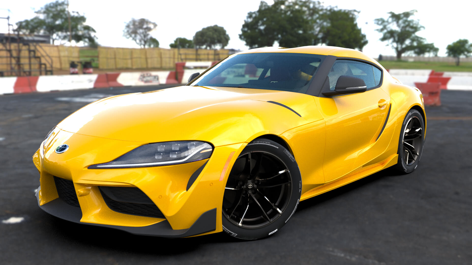 Toyota GR Supra 2020 - 3D Model by nerdadantes
