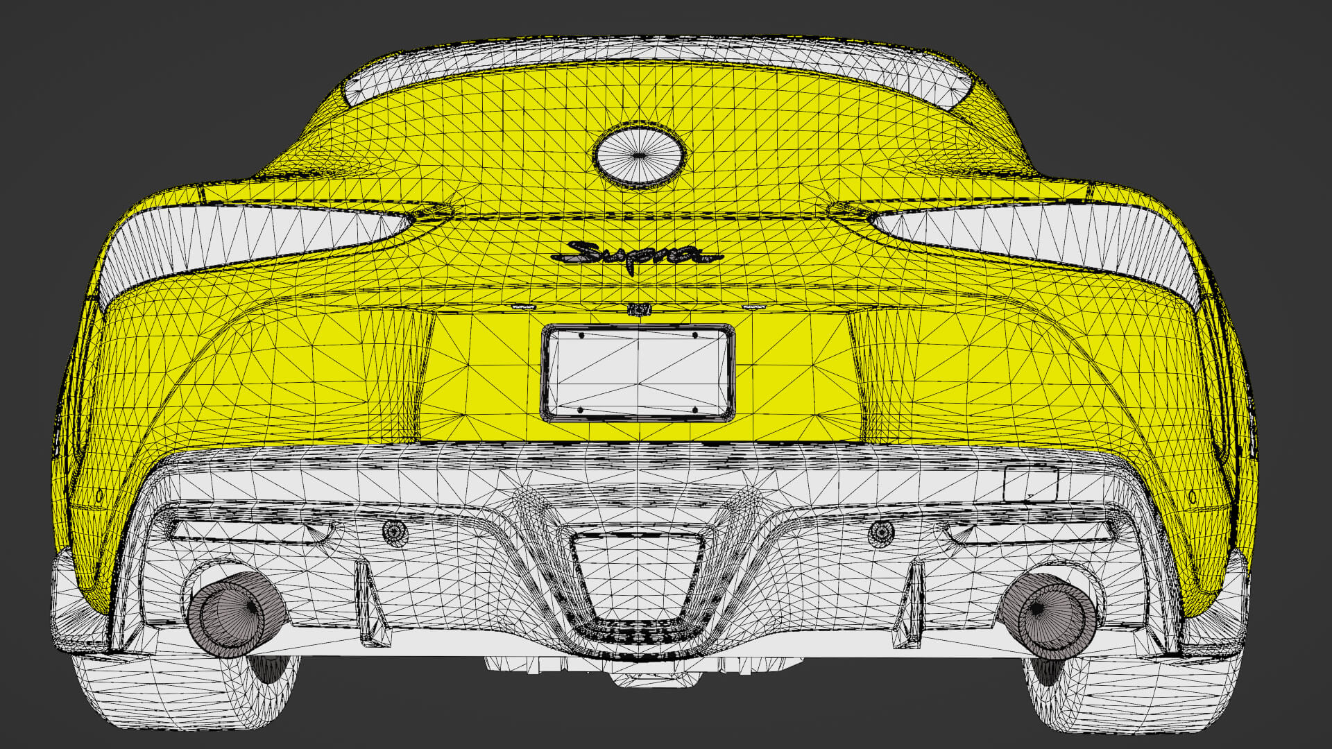 Toyota GR Supra 2020 - 3D Model by nerdadantes