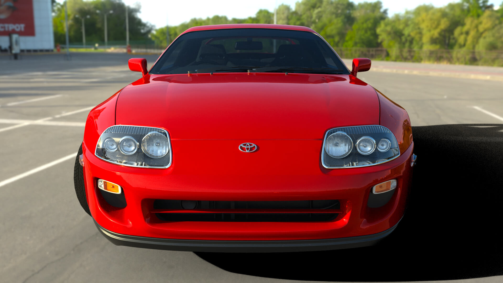 Toyota Supra 1998 for DAZ Studio by nerdadantes