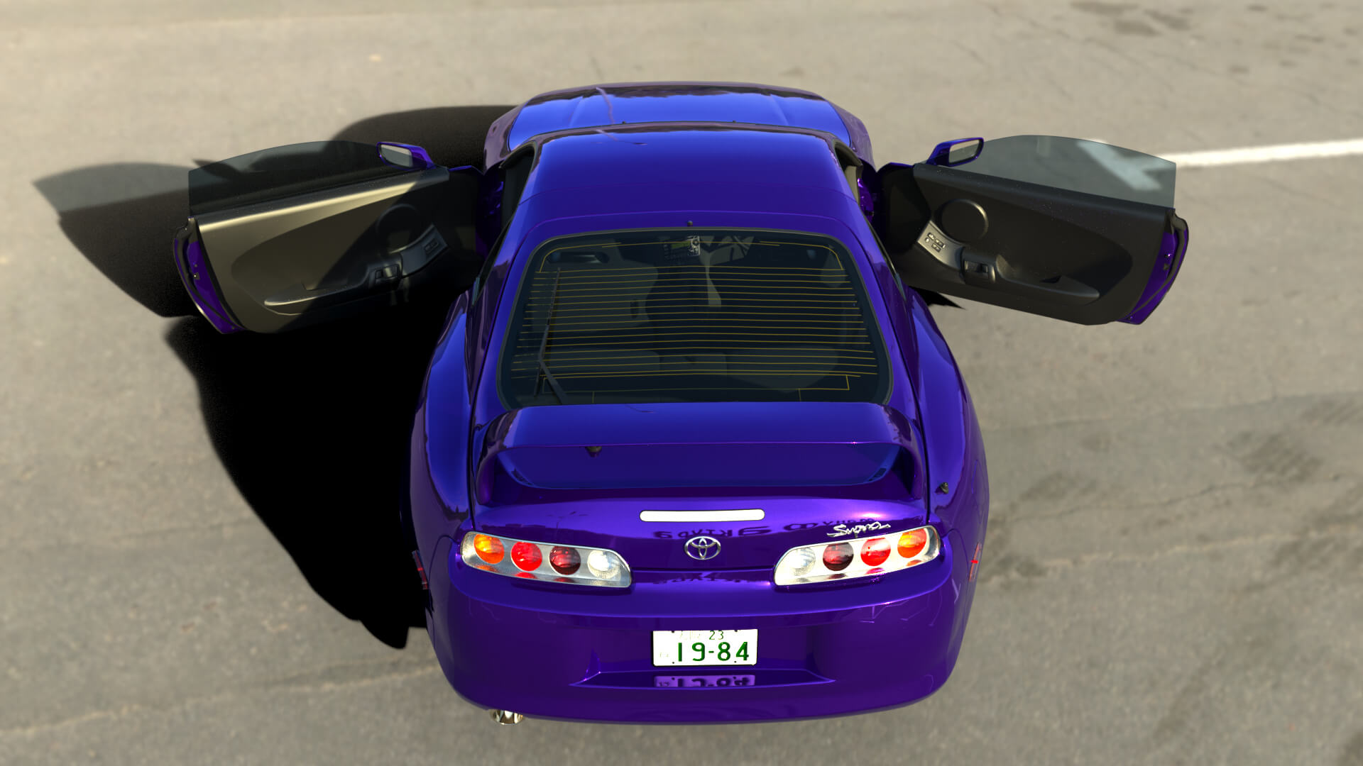 Toyota Supra 1998 for DAZ Studio by nerdadantes