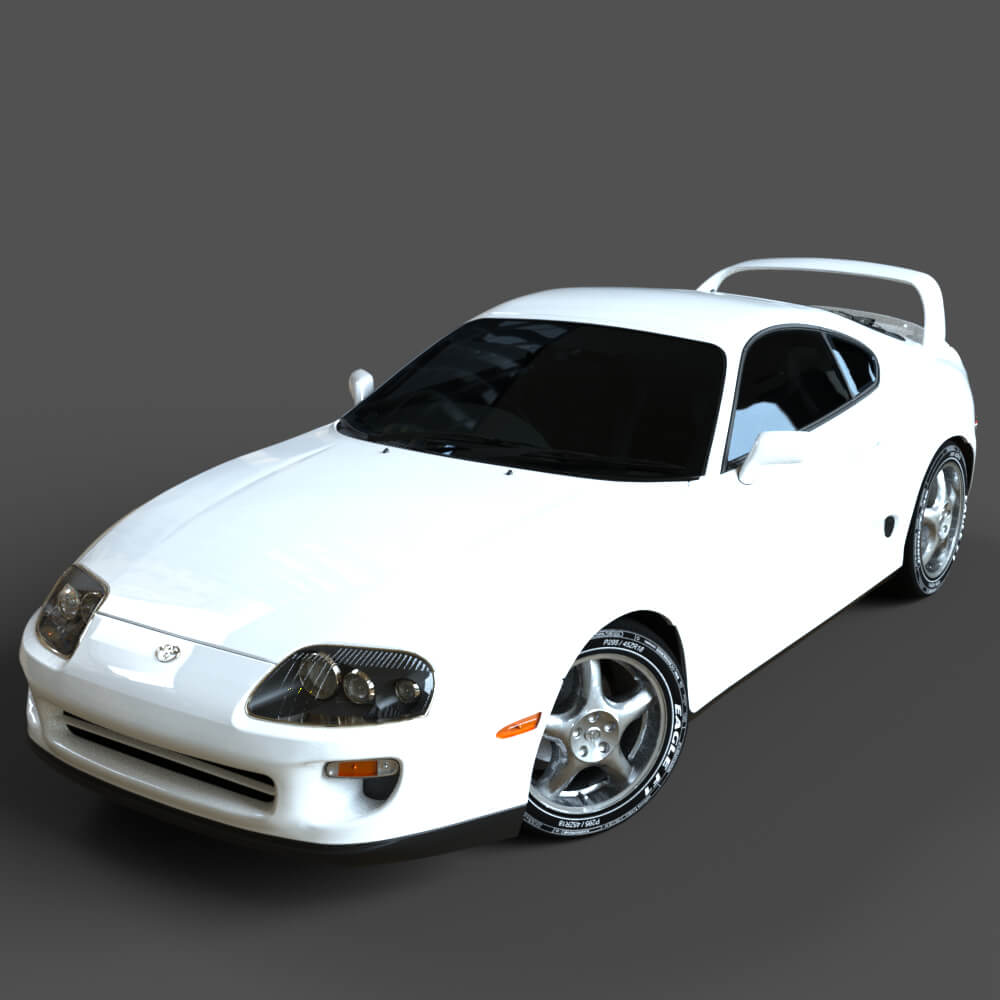 Toyota Supra 1998 for DAZ Studio by nerdadantes
