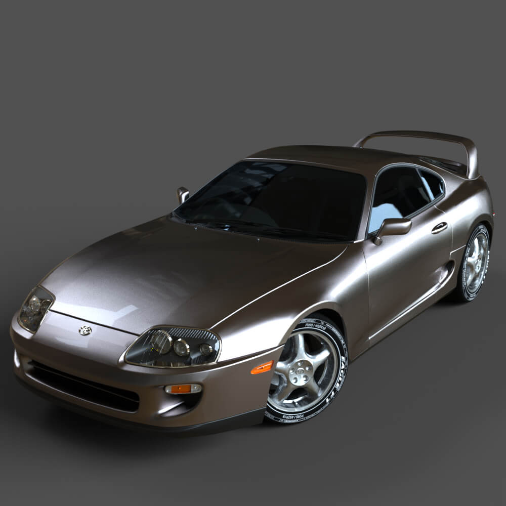 Toyota Supra 1998 for DAZ Studio by nerdadantes