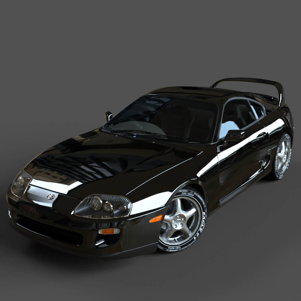 Toyota Supra 1998 for DAZ Studio by nerdadantes