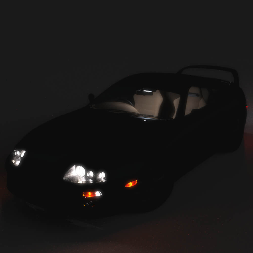 Toyota Supra 1998 for DAZ Studio by nerdadantes