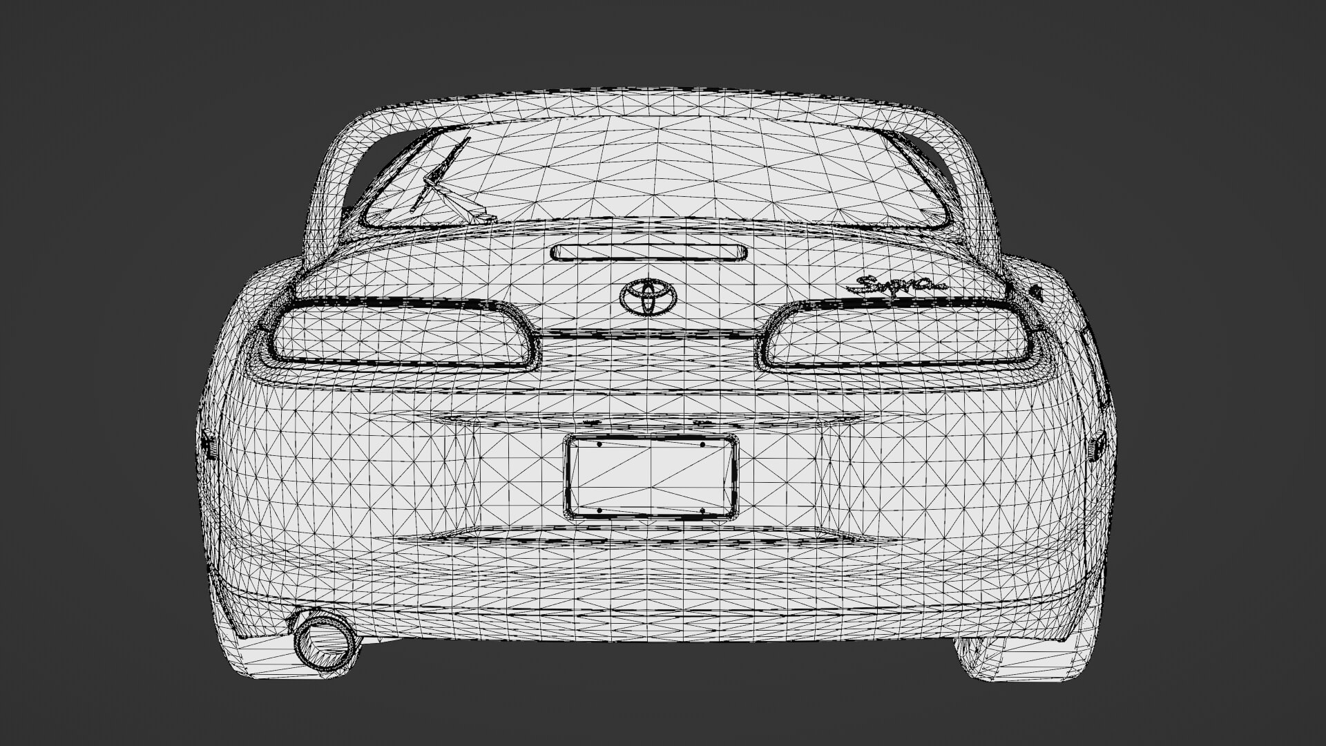 Toyota Supra 1998 for DAZ Studio by nerdadantes